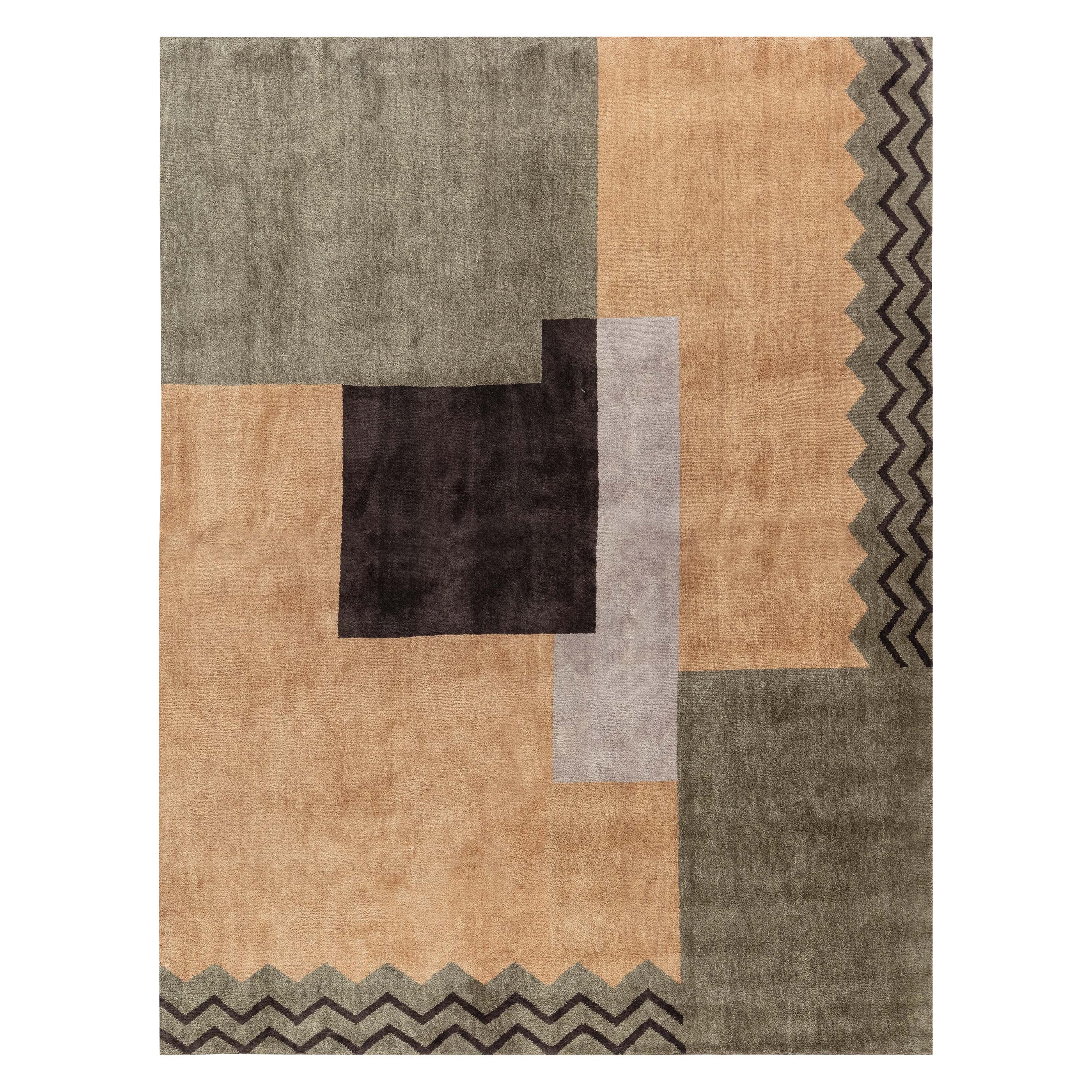 Modern Art Deco Rug by Doris Leslie Blau For Sale at 1stDibs