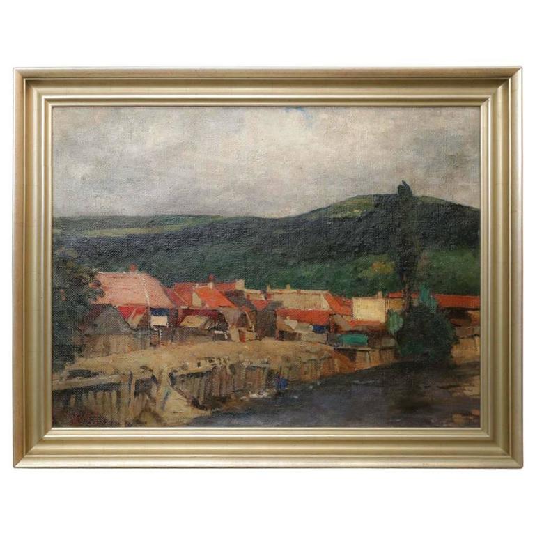 French Landscape Painting by Francois Gall For Sale at 1stdibs