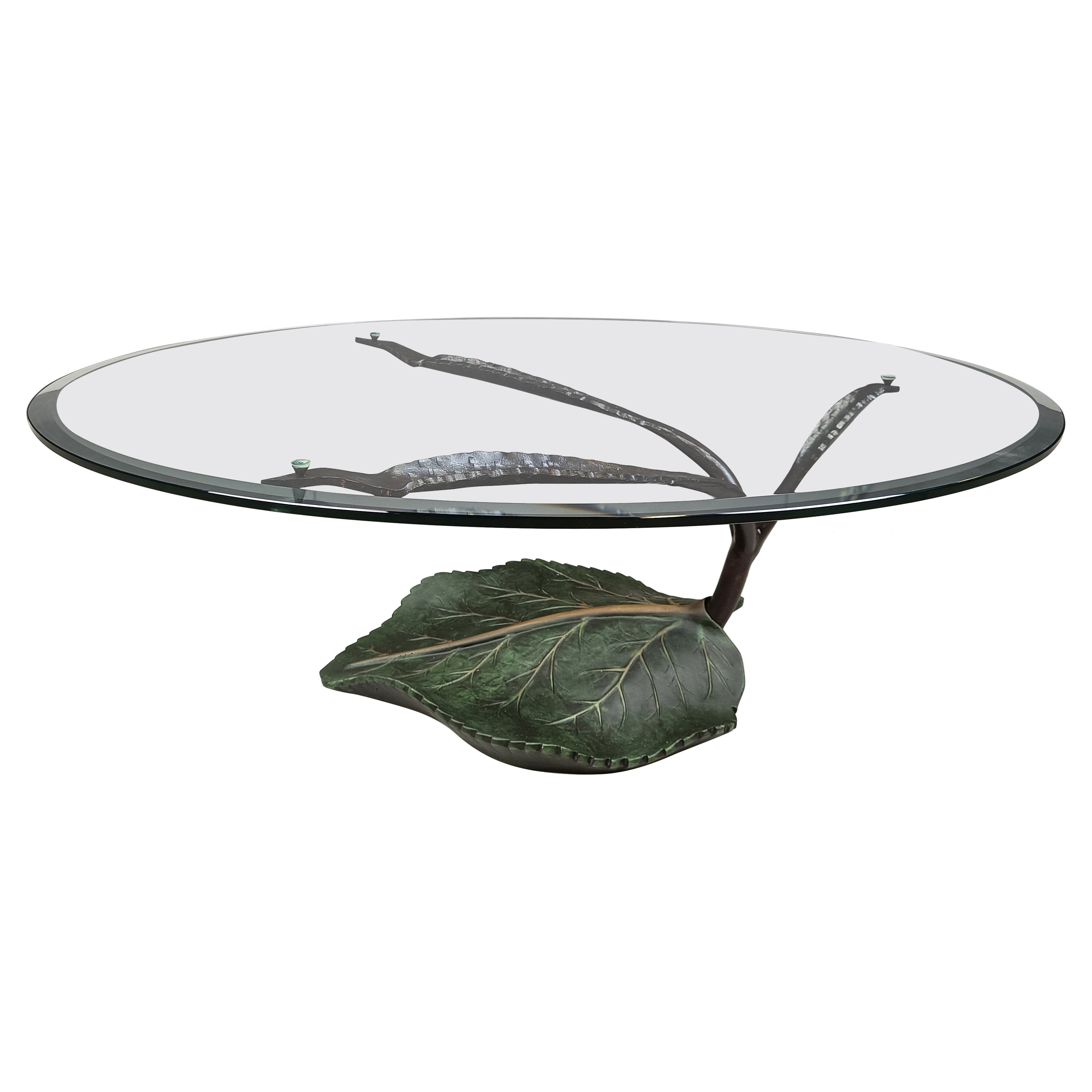 Coffee Table, Gold Leaf, C 1940 at 1stDibs