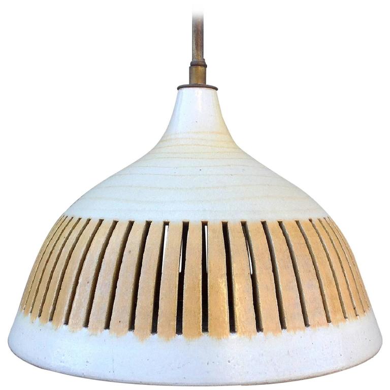 Ceramic Pendant Light by Design Technics at 1stDibs