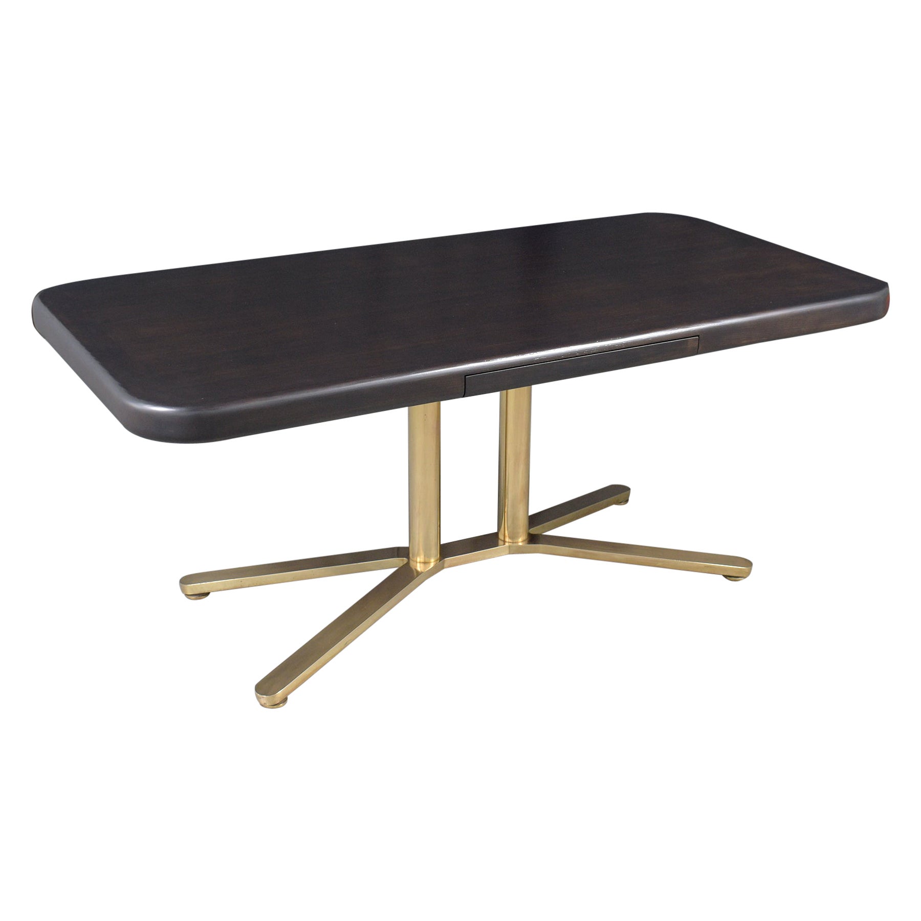 Vintage Mid Century McDowell And Craig Panel Leg Desk Work Table at ...