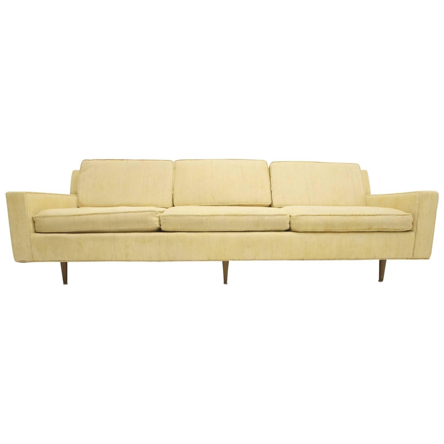 Mid-Century Modern Sofa in the Style of Paul McCobb at 1stDibs