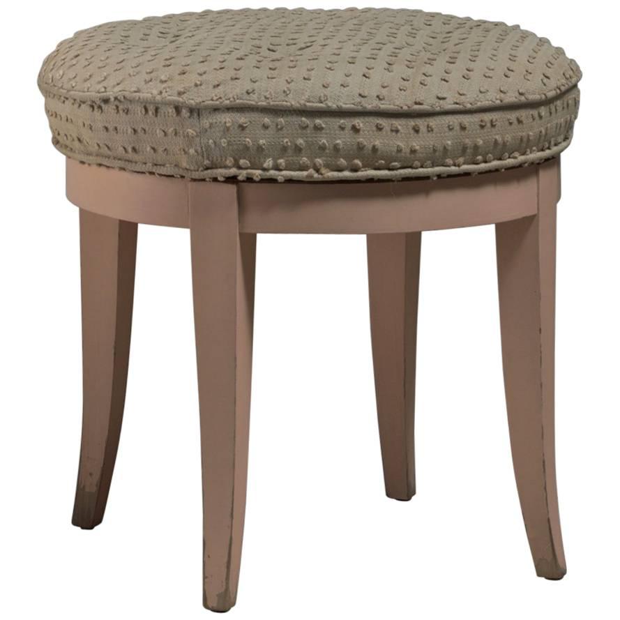 Paul Frankl Swivel Bench or Vanity Stool, 1940s For Sale at 1stDibs