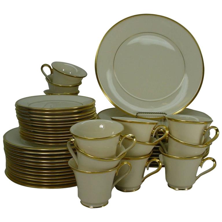 Lenox China Eternal Pattern 60-Piece Set Service for Twelve at 1stDibs ...