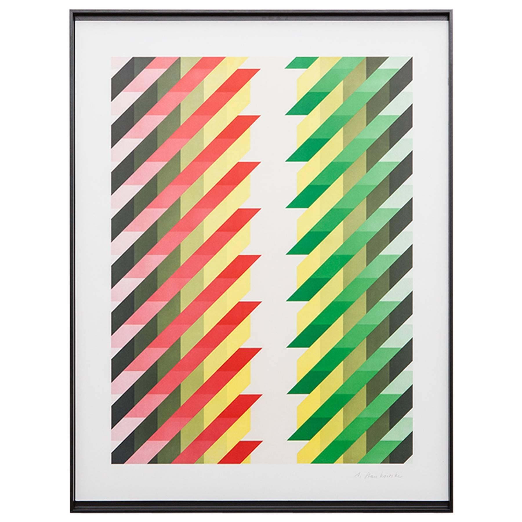 Anton Stankowski Drawing 'c' For Sale at 1stDibs