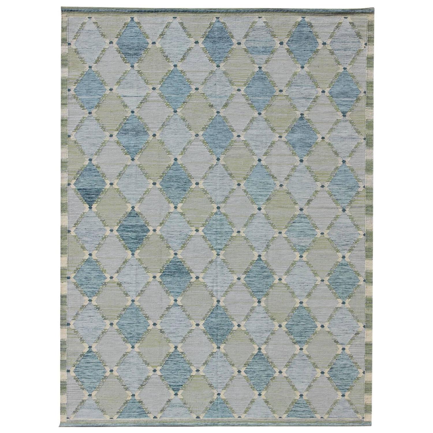 Large Scandinavian Swedish Design Rug at 1stdibs