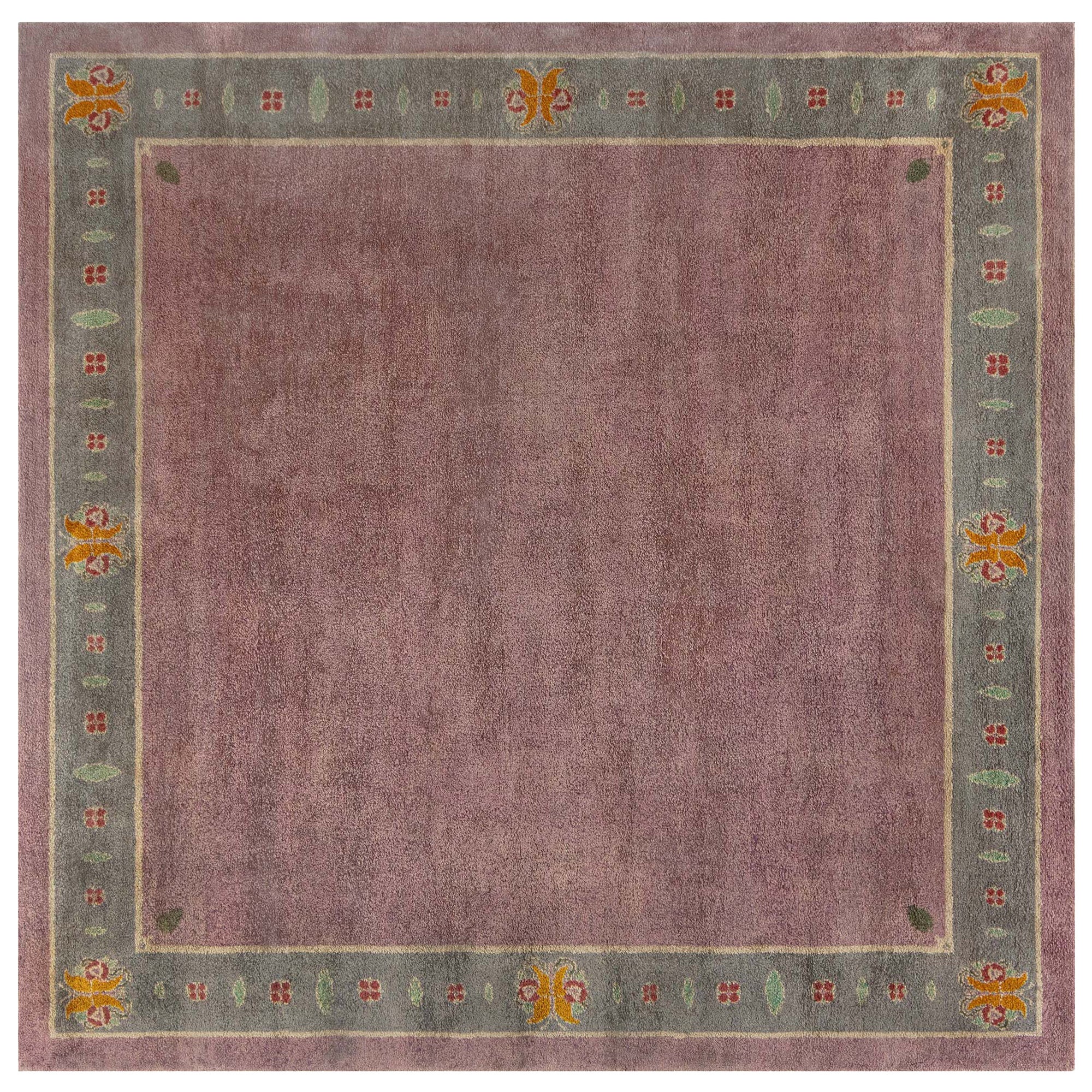 Mansour Handwoven Arts and Crafts Donegal Rug For Sale at 1stDibs