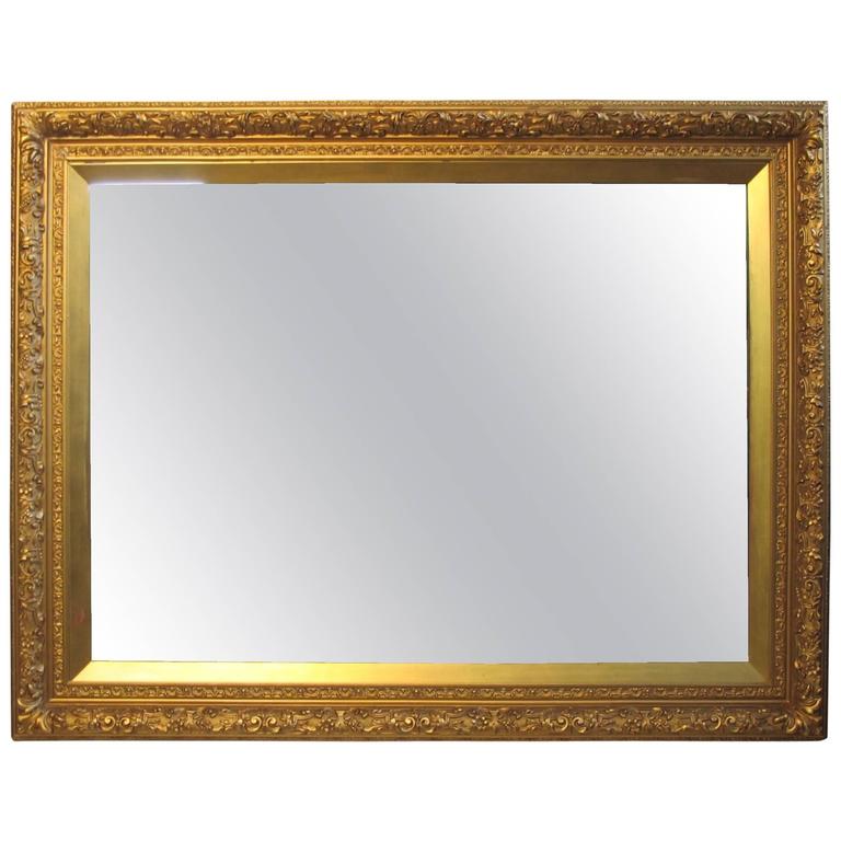 Gilt Framed Mirror at 1stDibs