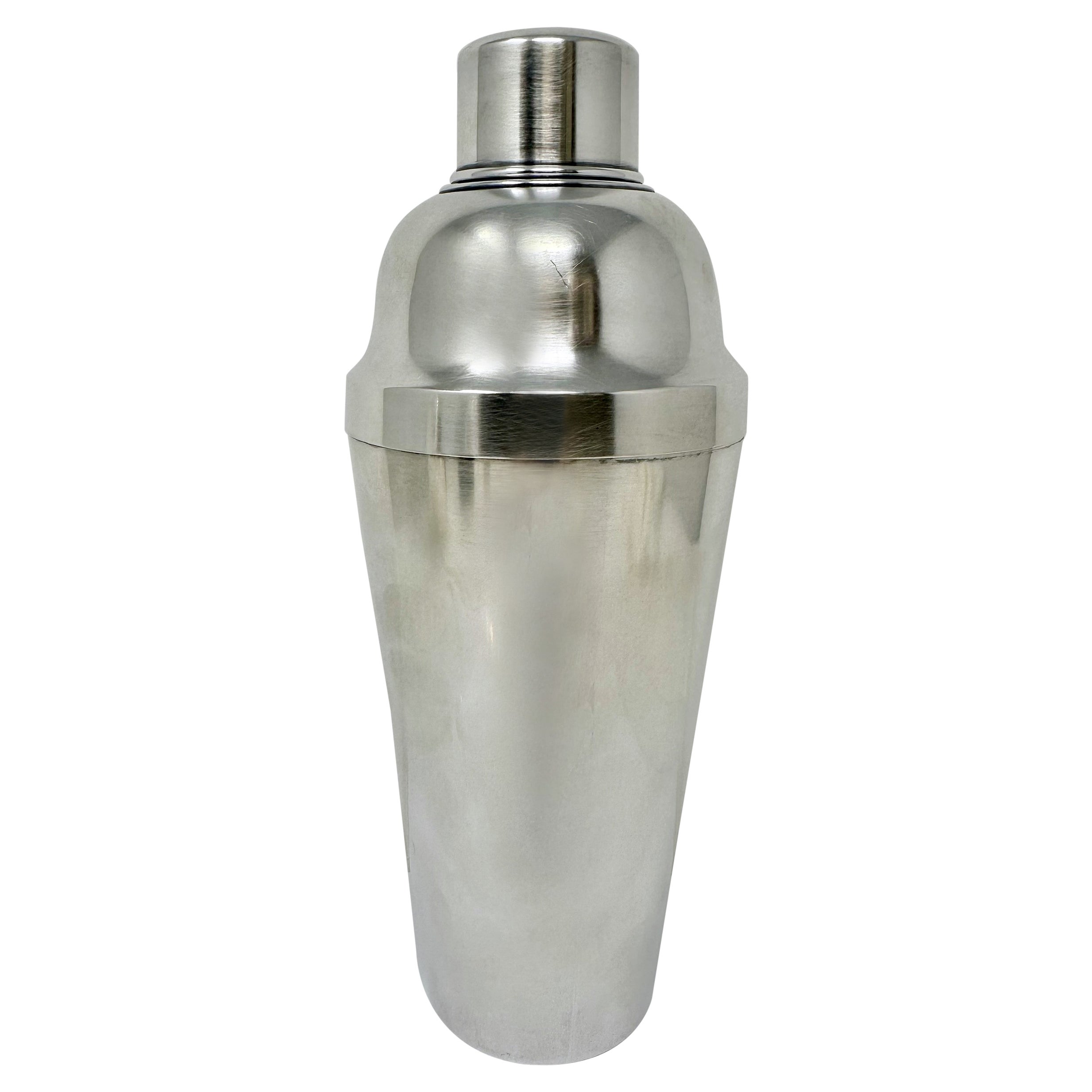 Estate American Sterling Silver Mid-Century Modern Cocktail Shaker ...