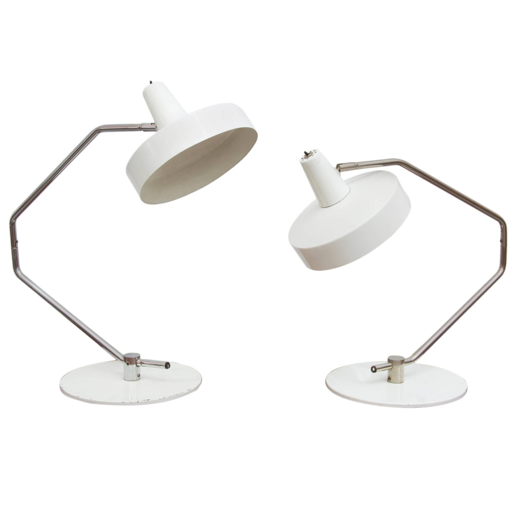 Pair of Hala Zeist Double Jointed Desk Lamps at 1stDibs
