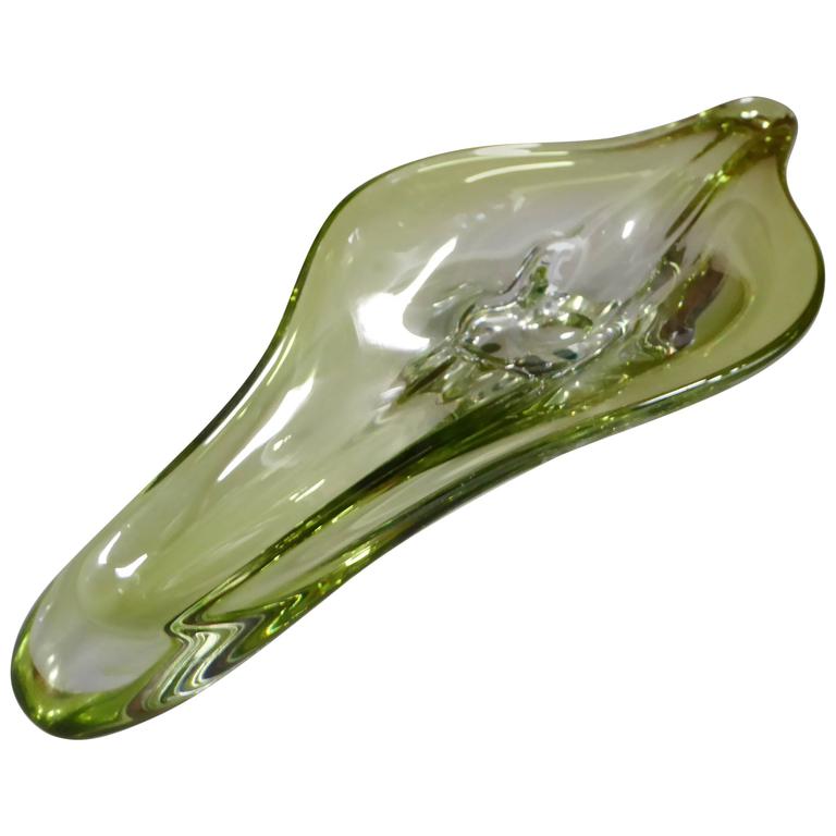 Monumental Val St. Lambert Crystal Centerpiece Elongated Bowl at 1stDibs Monumental Val St. Lambert Crystal Centerpiece Elongated Bowl at 1stDibs