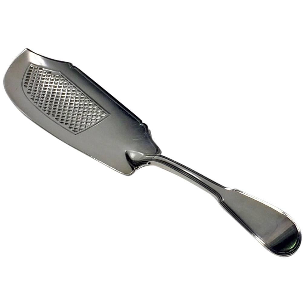 Georgian Silver Fiddle Thread Fish Slice London 1808 Eley, Fearn and ...