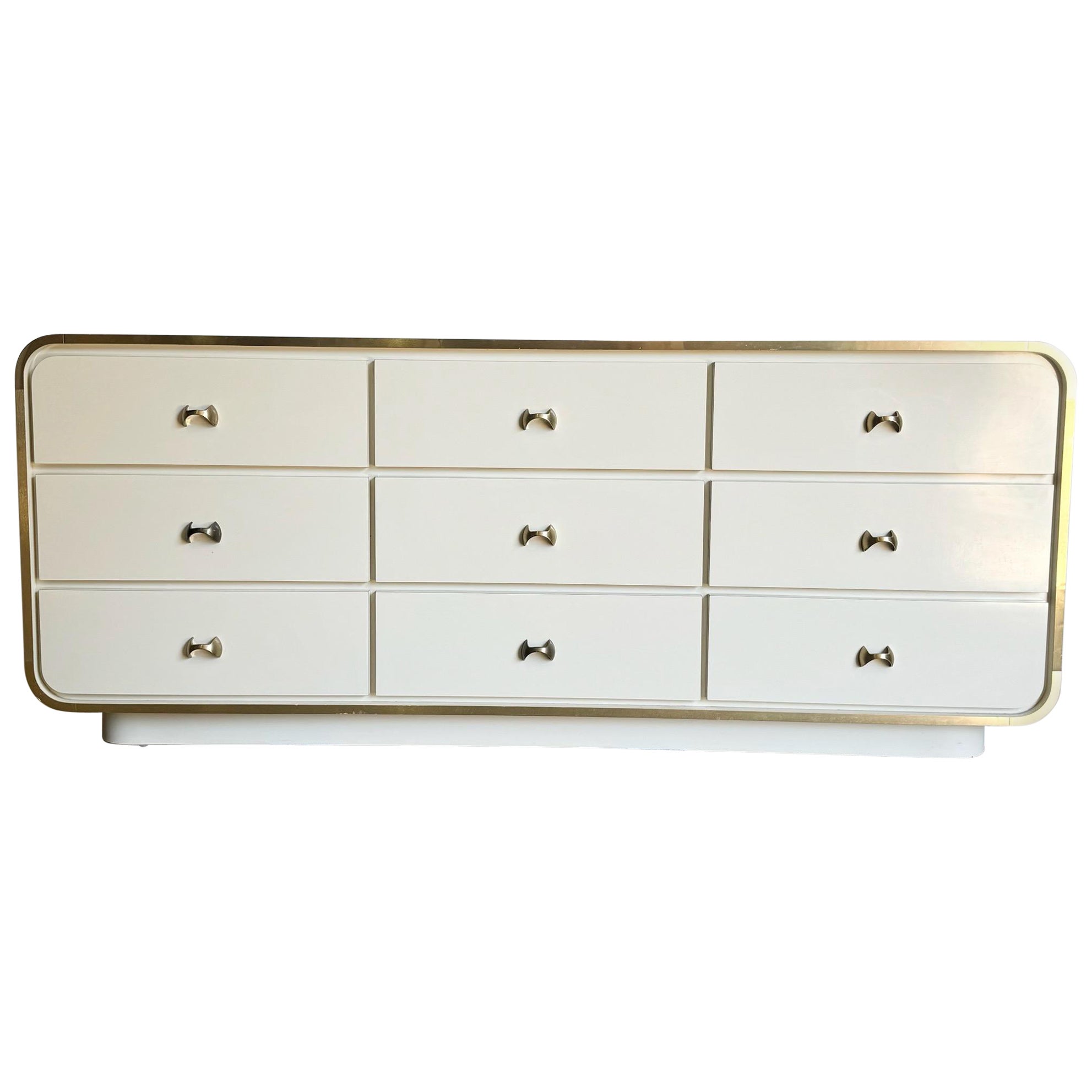 Cream lacquer dresser store
