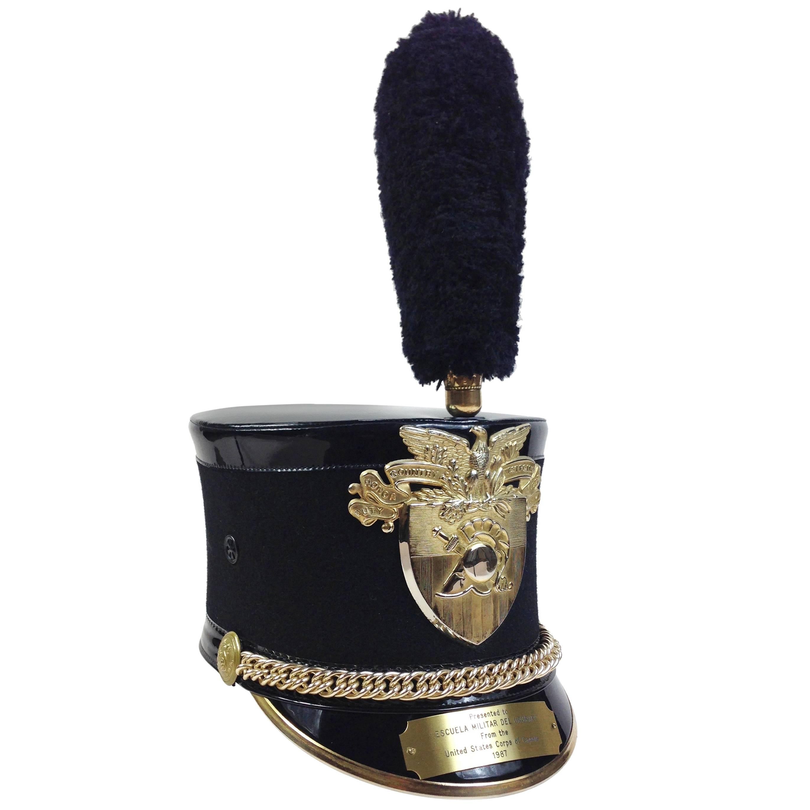 20th Century West Point Cadet Presentation Parade Shako For Sale at ...