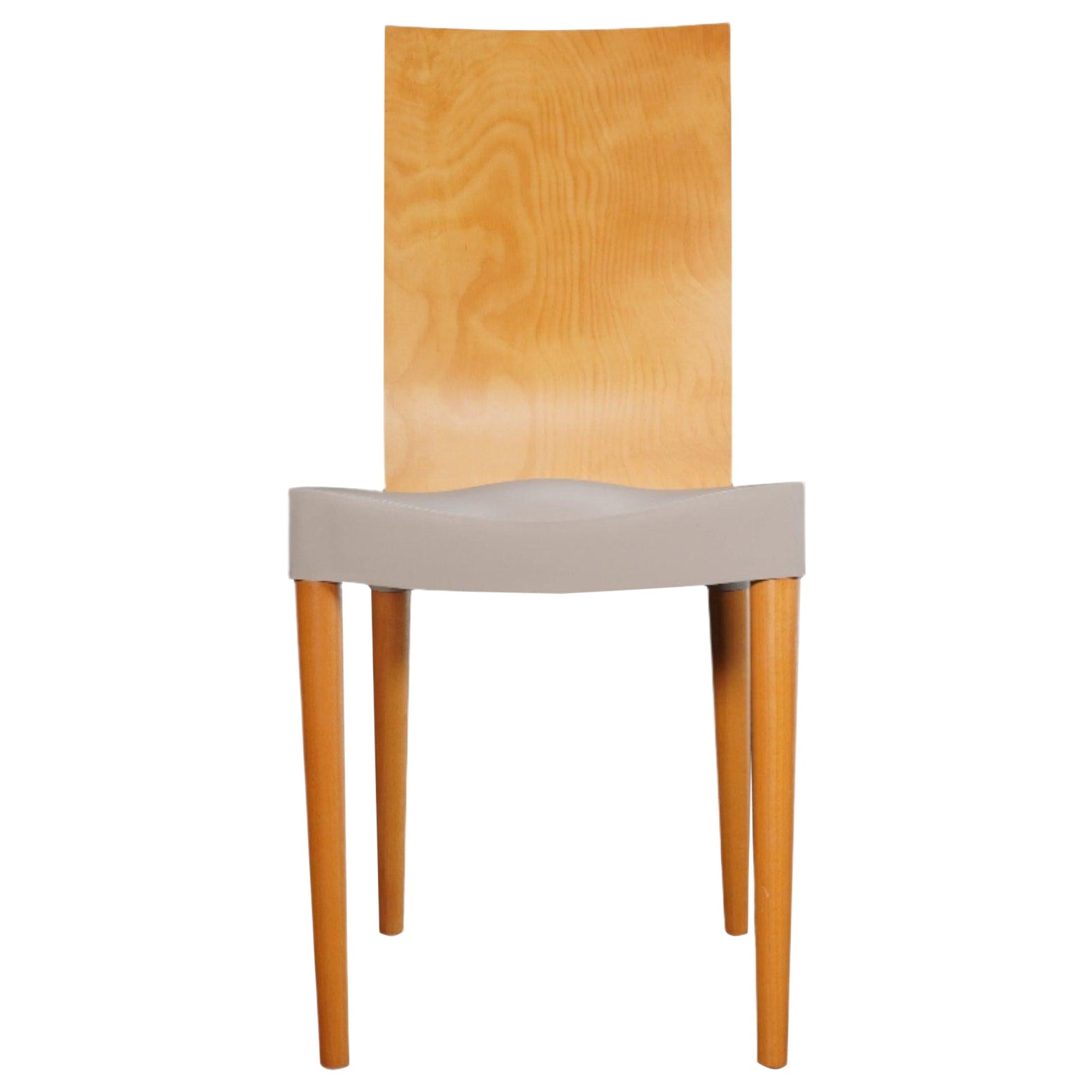 Kartell Grey Miss Trip Dining Chair by Philippe Starck For Sale at 1stDibs