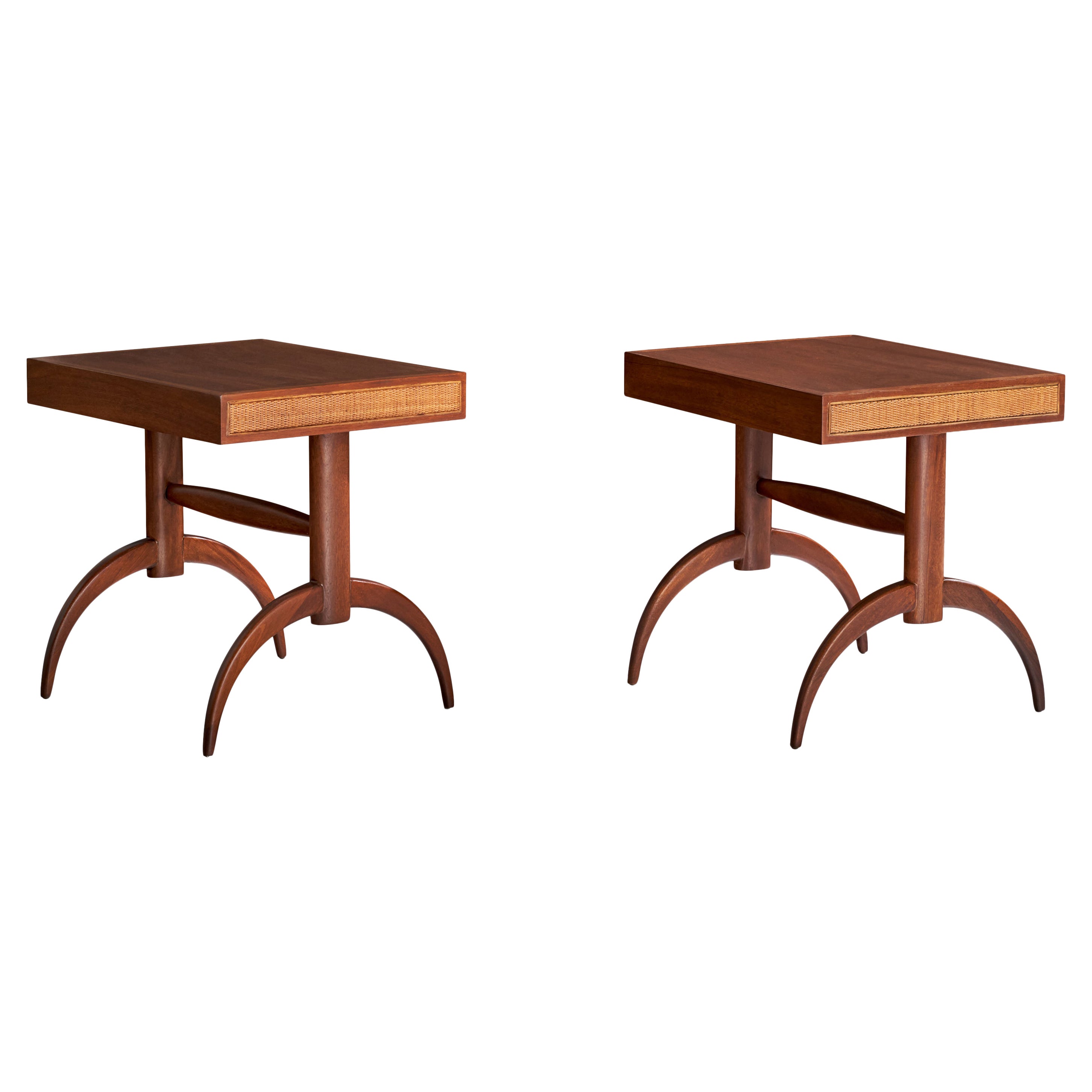 Antique Hand-Carved Weiman Heirloom Walnut Table For Sale at 1stDibs