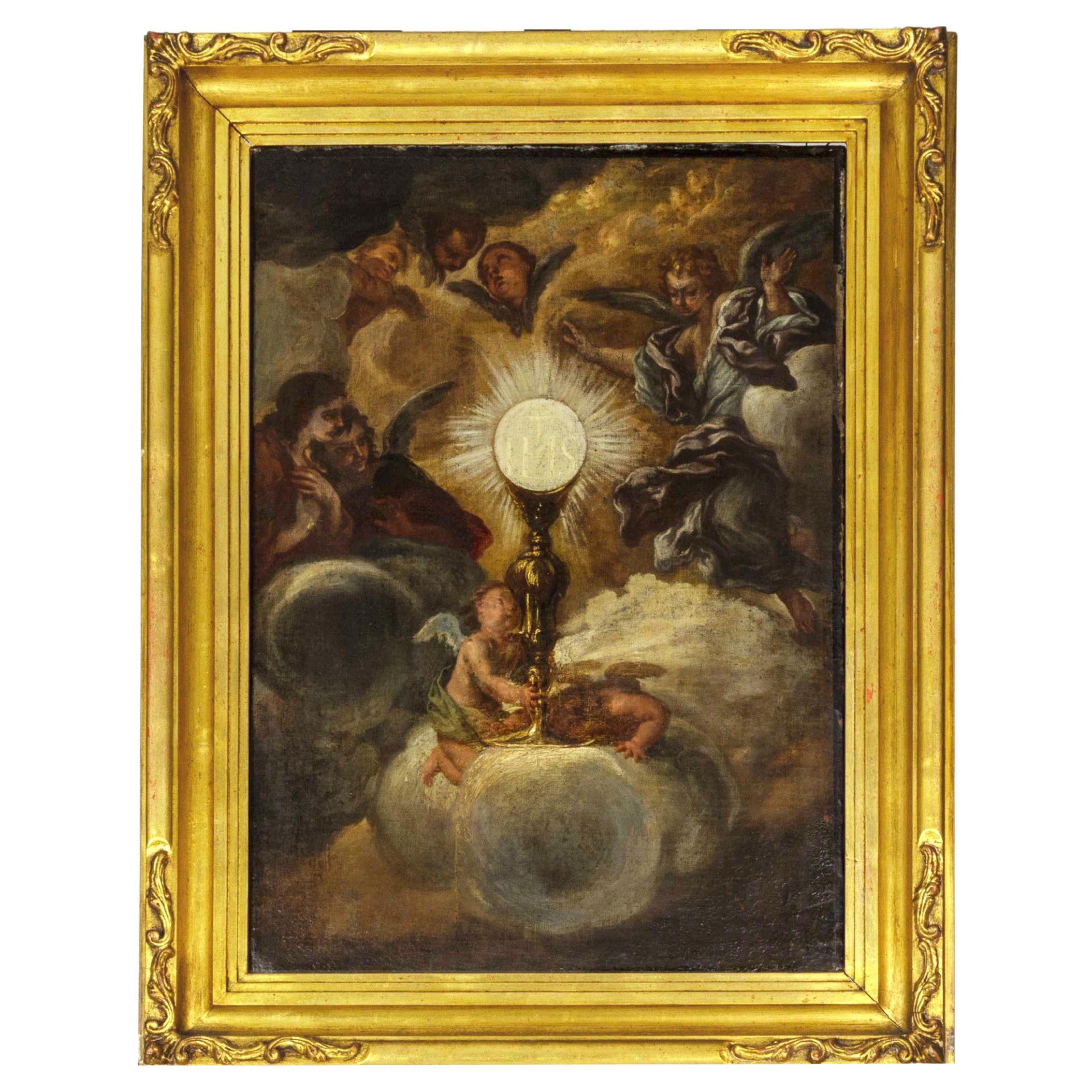 Baroque Jesus Painting By Giovanni Battista Gaulli, 17th Century For ...
