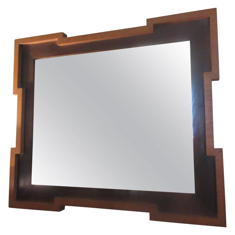 1940s Large Wall Mirror at 1stdibs