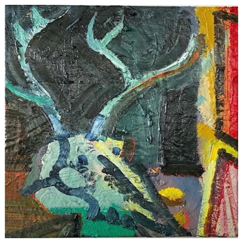Luke Hannam, Still Life With Deer Skull For Sale at 1stDibs