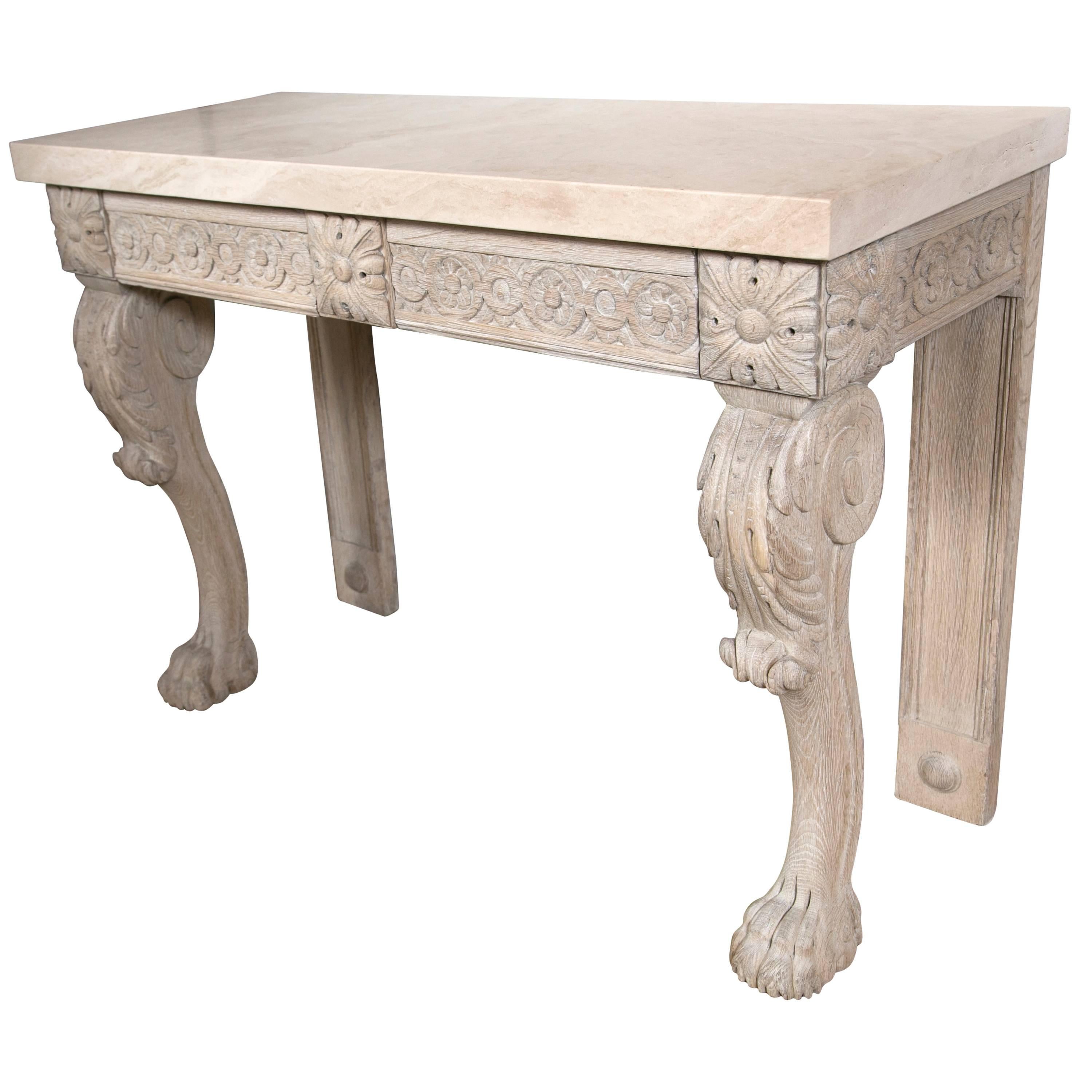 Italian Neoclassical Side Table at 1stDibs