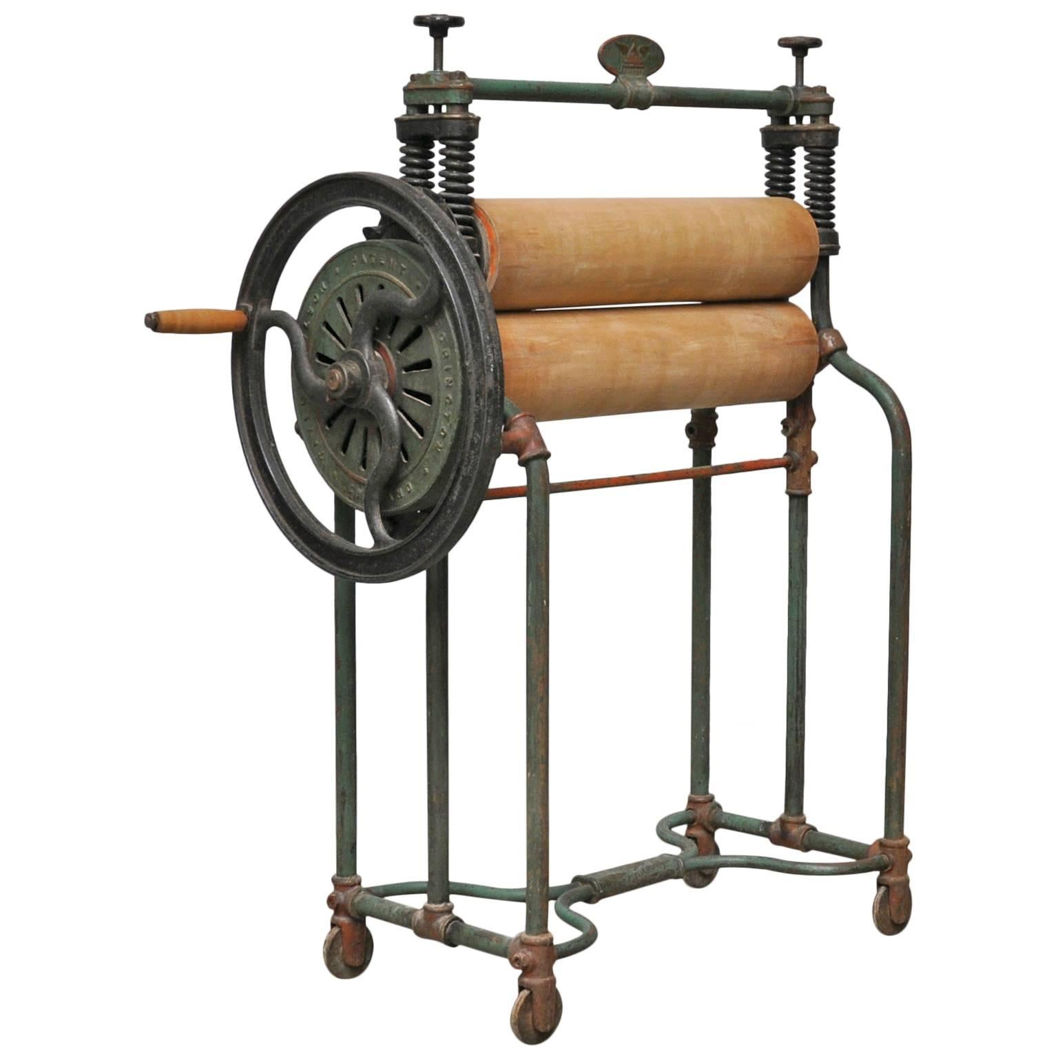 Vintage Mangle, 1920s at 1stDibs | mangle for sale, antique mangle ...