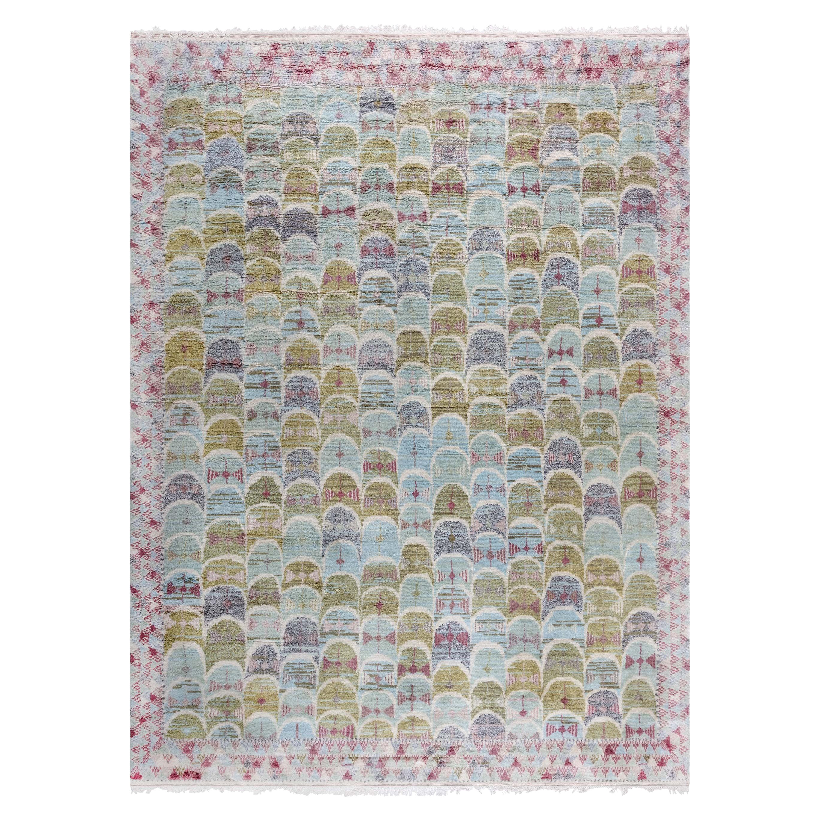 Modern Swedish Design Rug by Doris Leslie Blau For Sale at 1stDibs