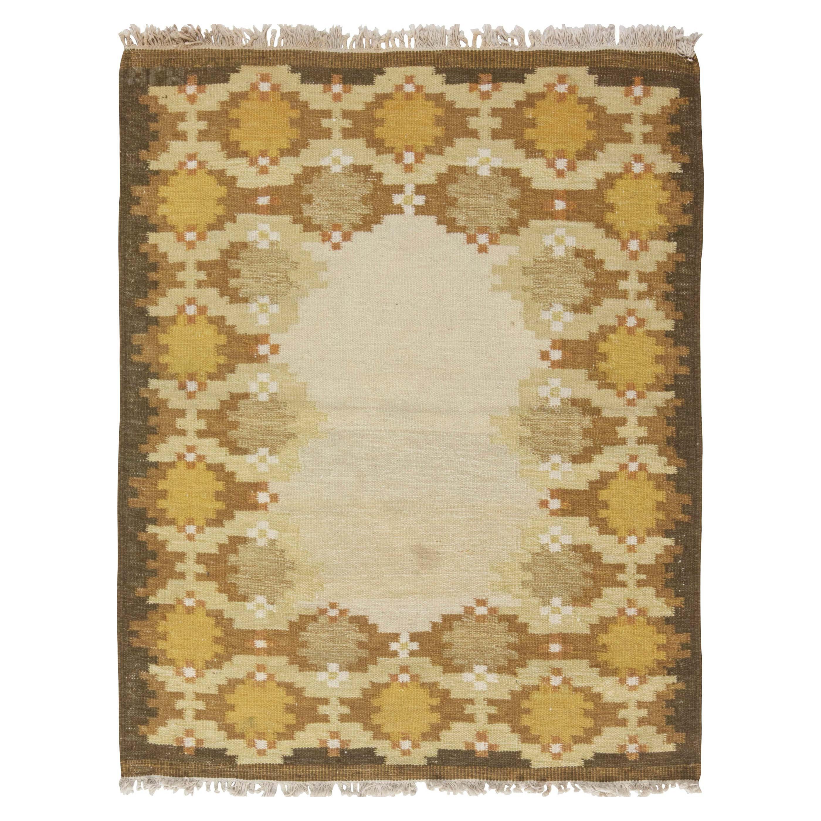 Doris Leslie Blau Mid-20th Century Swedish Flat-weave Wool Rug For Sale ...