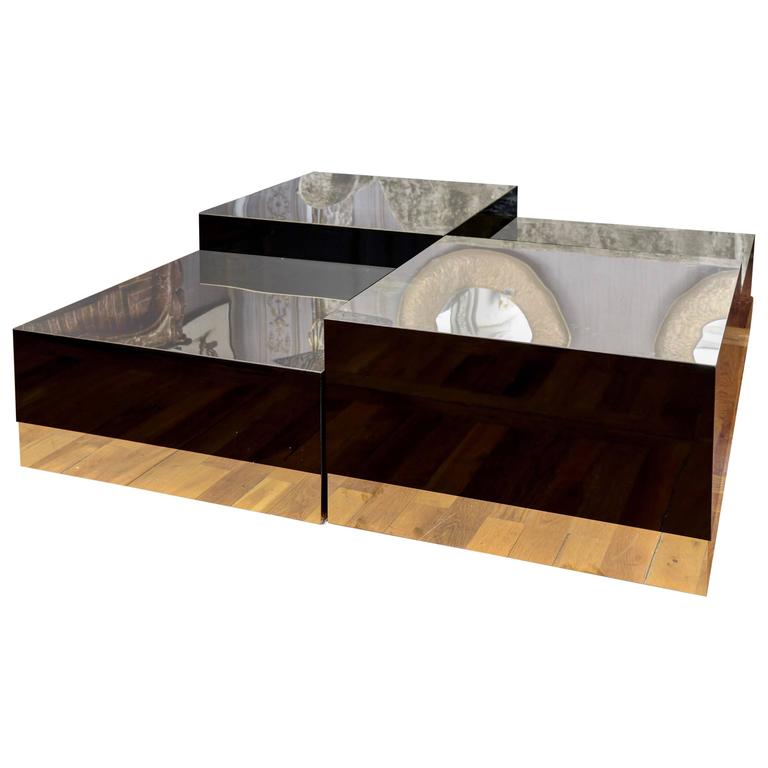 Set of Four Low Tables at 1stDibs