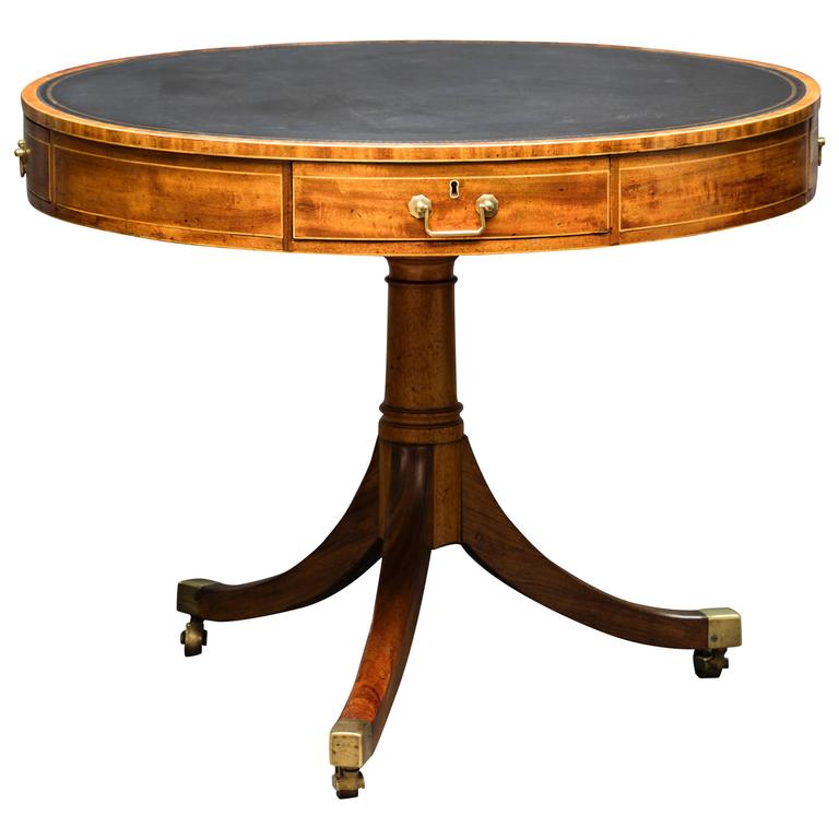 Fine Georgian Revolving Mahogany Library-Table For Sale at 1stDibs