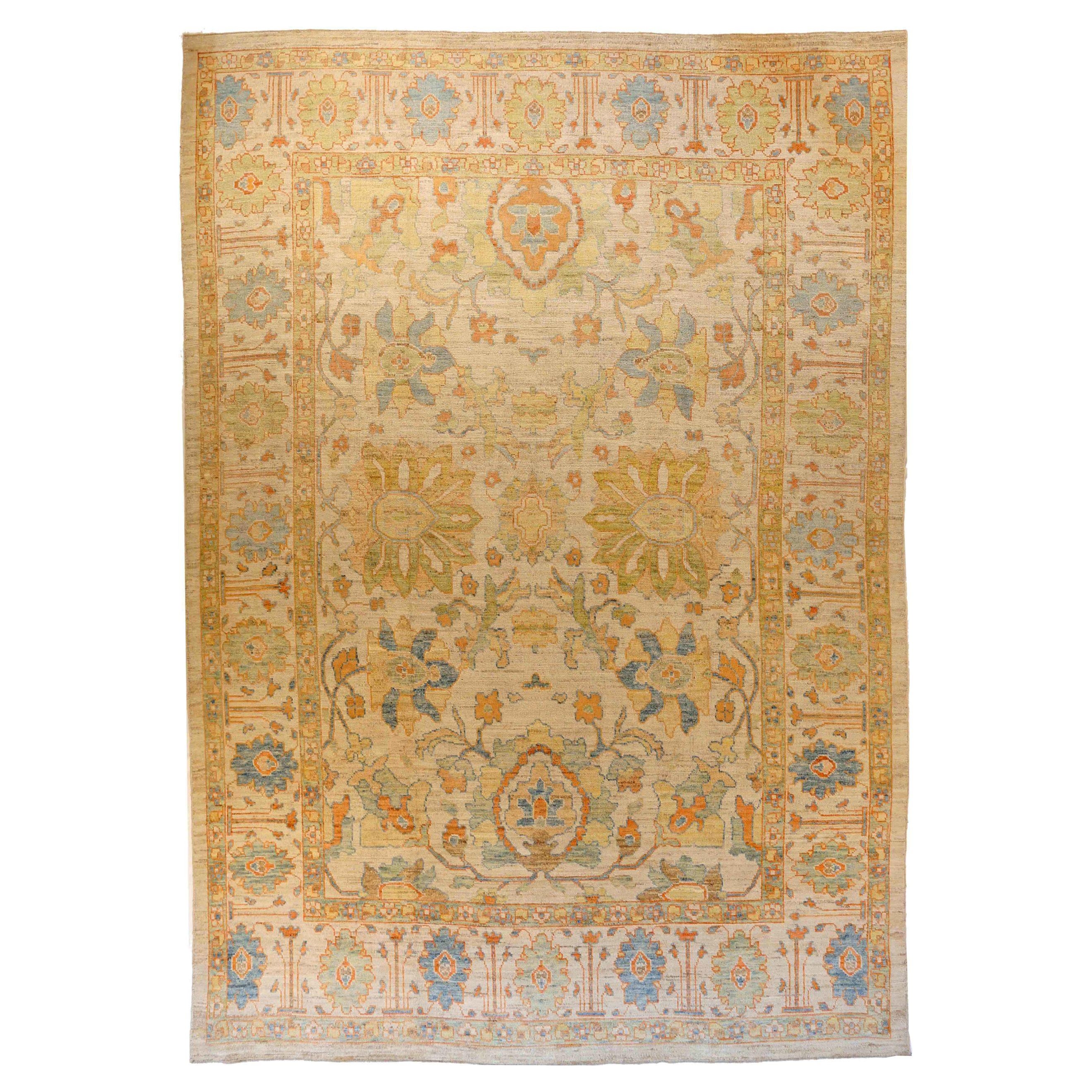 Persian Rose Collection Area Rugs Circa 1990 - 68257 For Sale at 1stDibs