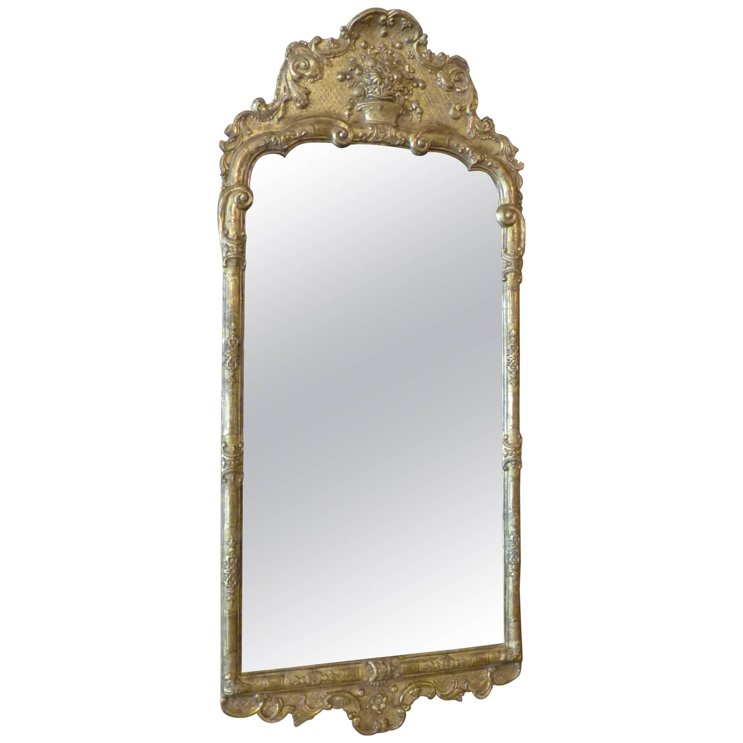 Northern European 18th Century Mirror For Sale at 1stDibs