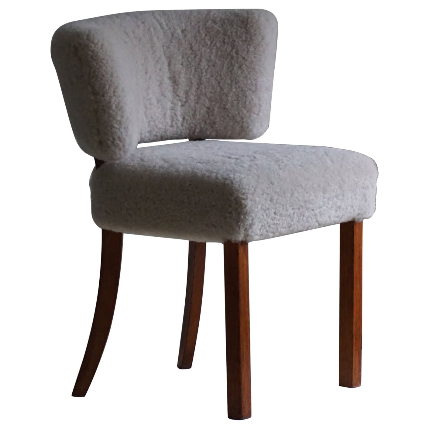 Sheepskin Chairs - 103 For Sale at 1stDibs | shearling dining chair ...