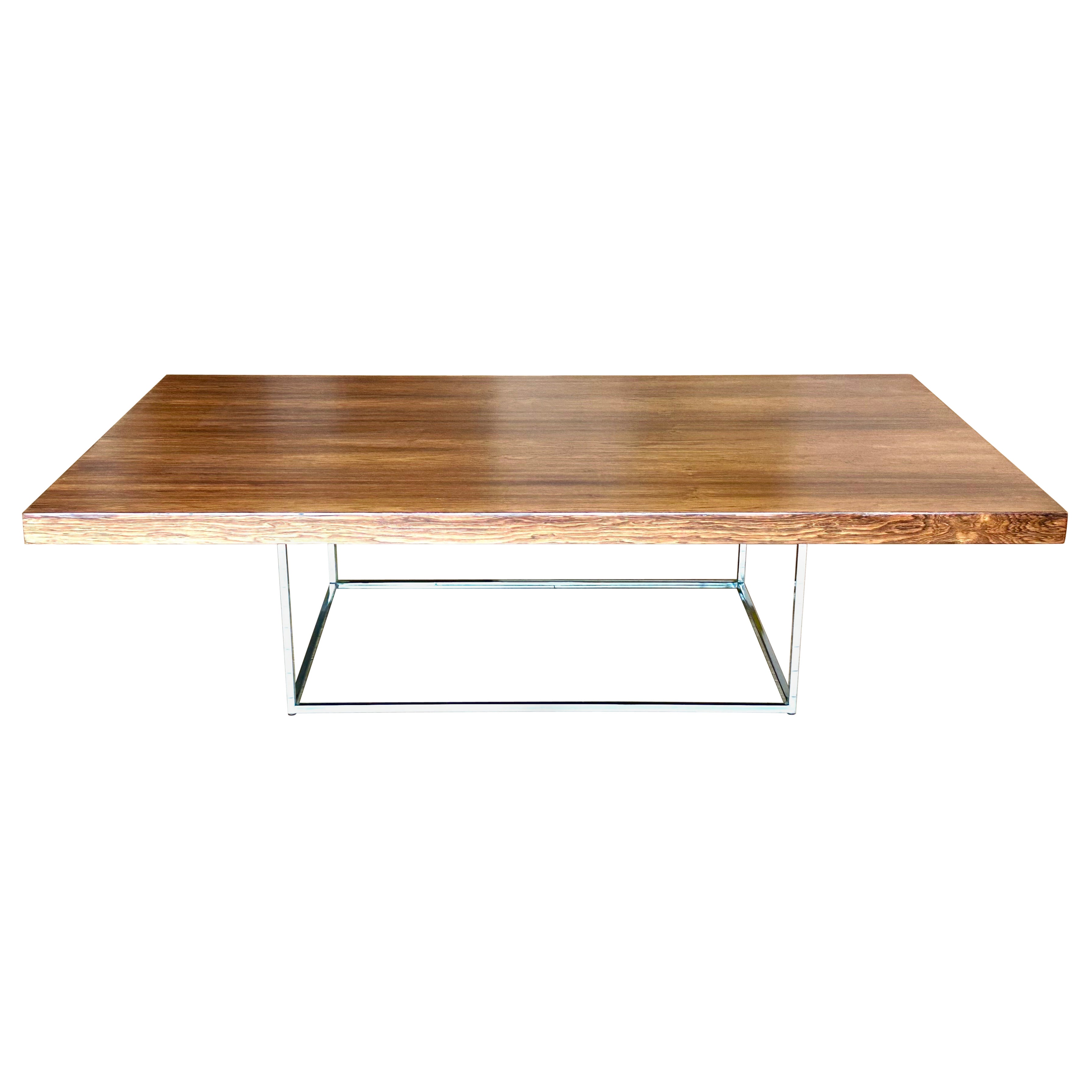 Architectural Rosewood Design Coffee Table Milo Baughman For Sale at ...