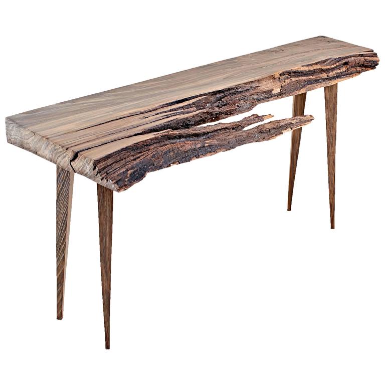 Rare Bog Oak Unique Console at 1stDibs
