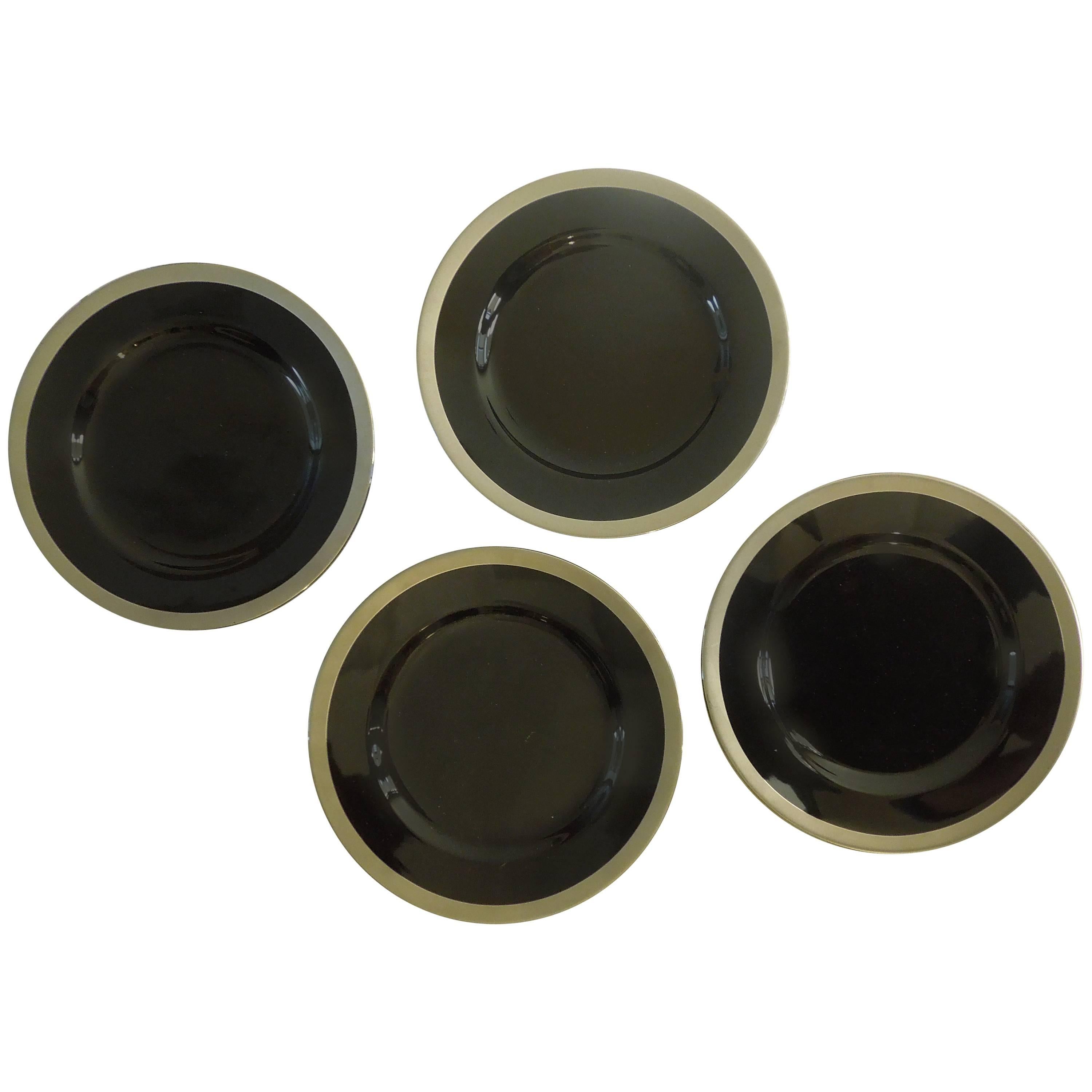 Set of Four Tom Ford for Gucci Platinum Plates at 1stDibs