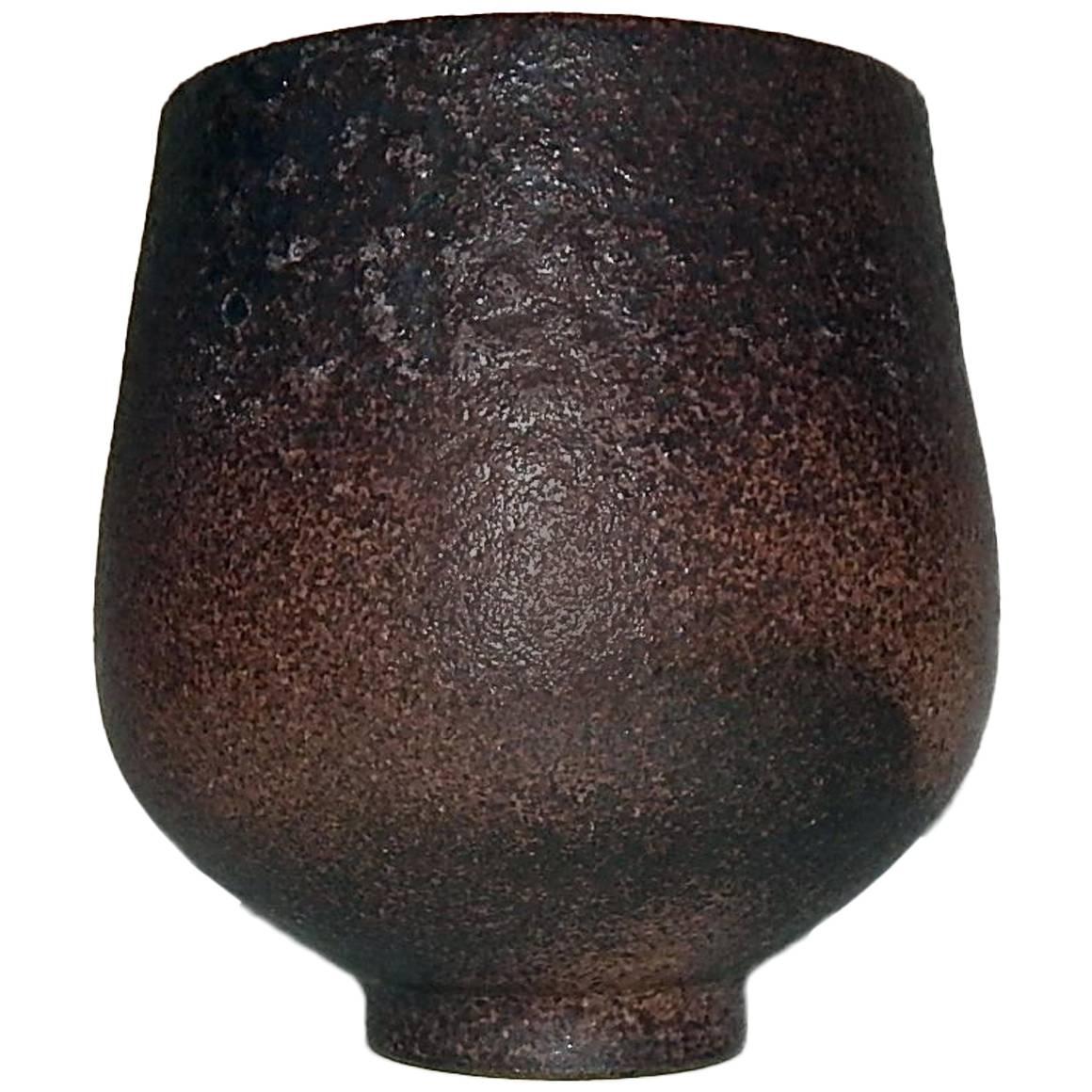 Aaron Bohrod and Carlton Ball Studio Ceramic Vase For Sale at 1stDibs