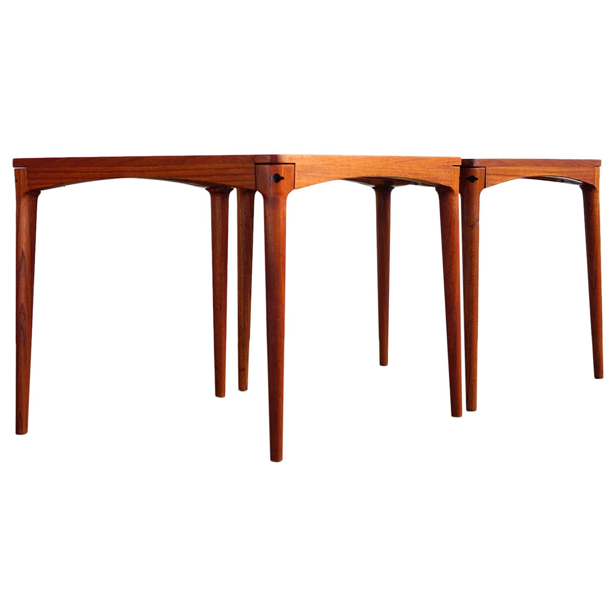 Norwegian Modern End Tables at 1stDibs