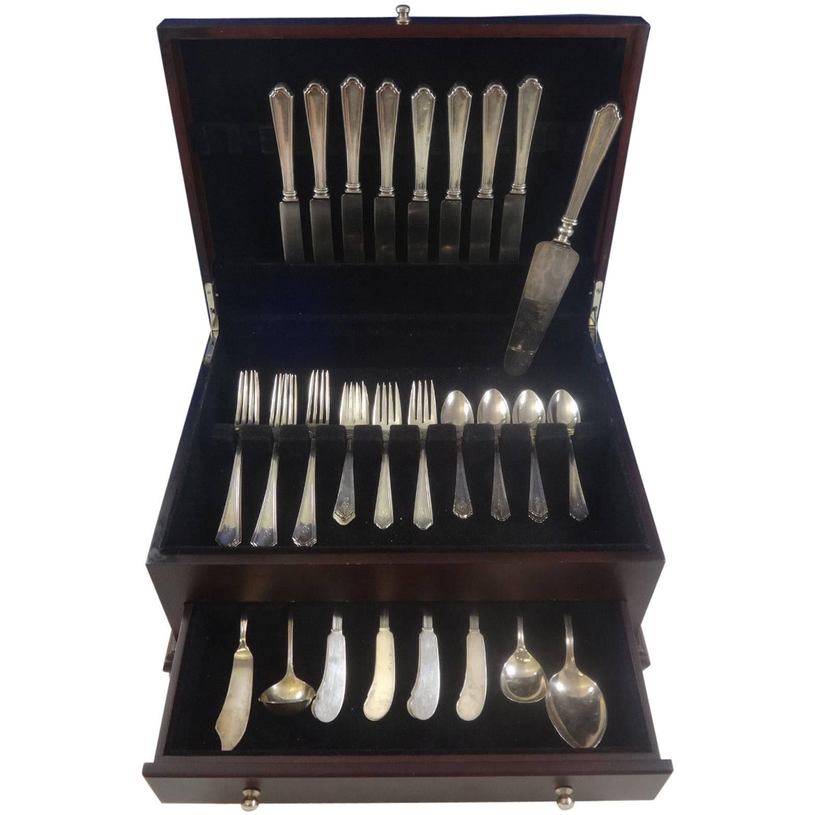 Juliana by Watson Sterling Silver Flatware Set Service 57 Pieces For ...