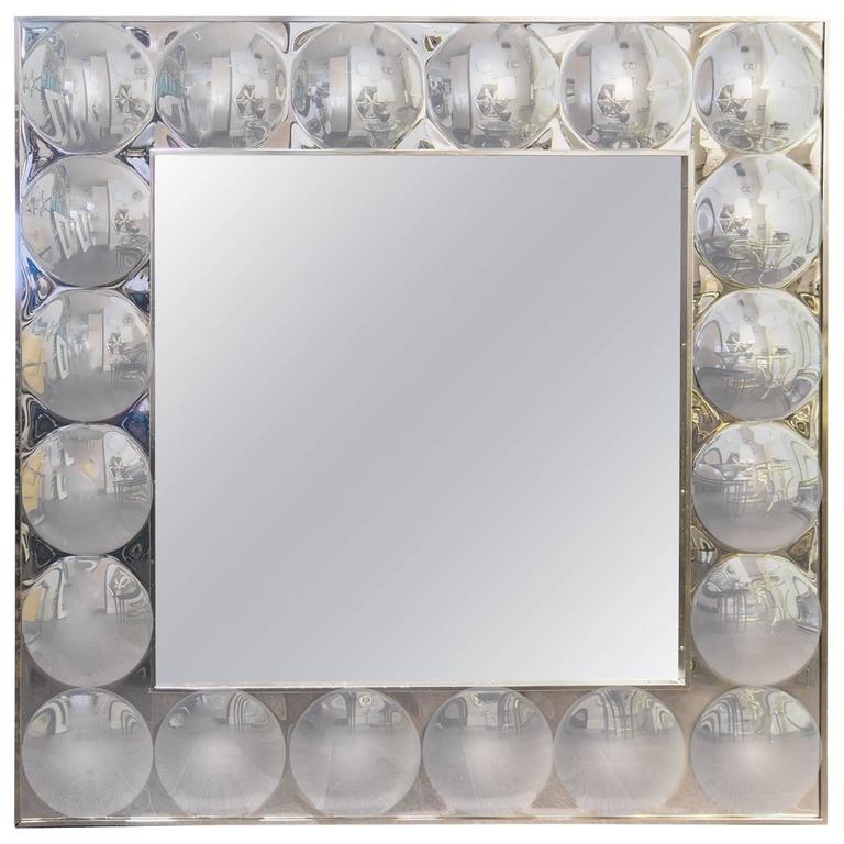 Turner, Bubble Framed Mirror For Sale at 1stDibs