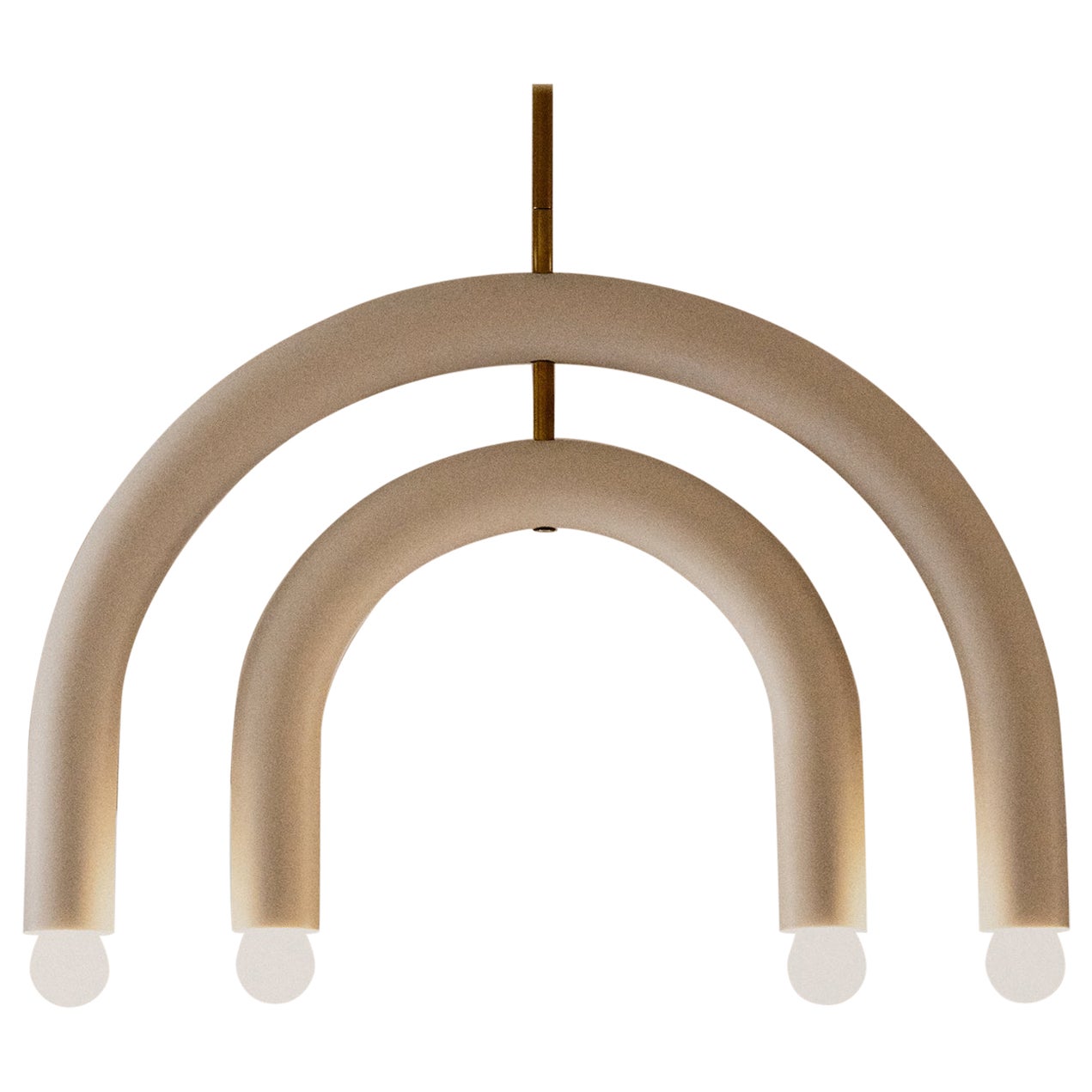 TRN ceramic ceiling light, E3 / Bone For Sale at 1stDibs