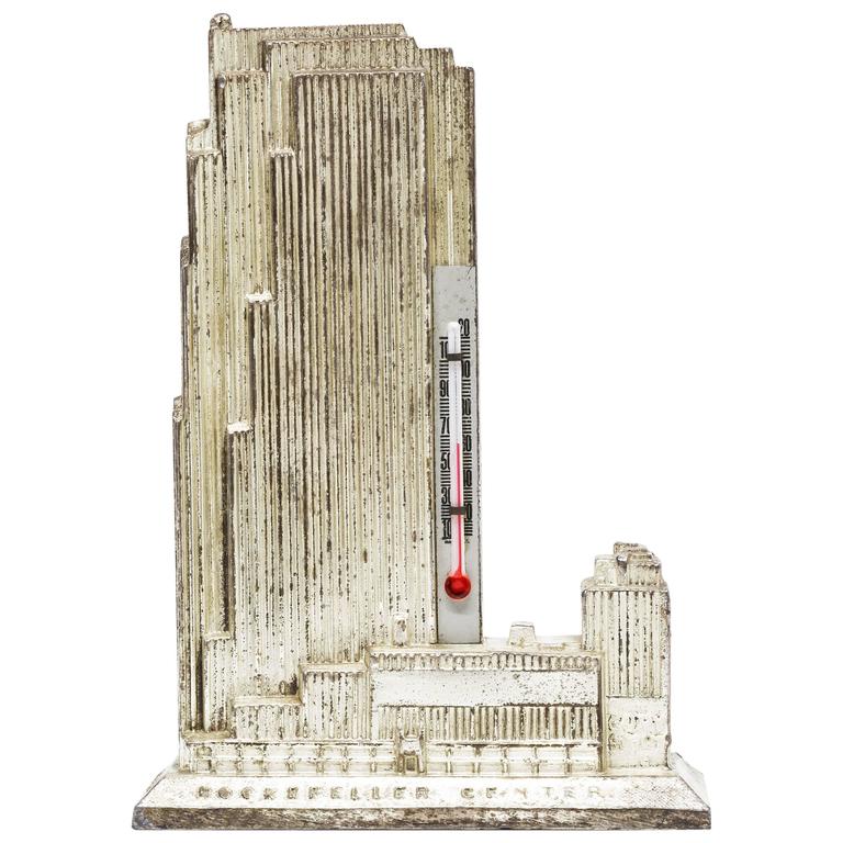 1930s RCA Building, New York Souvenir Architectural Model For Sale at ...