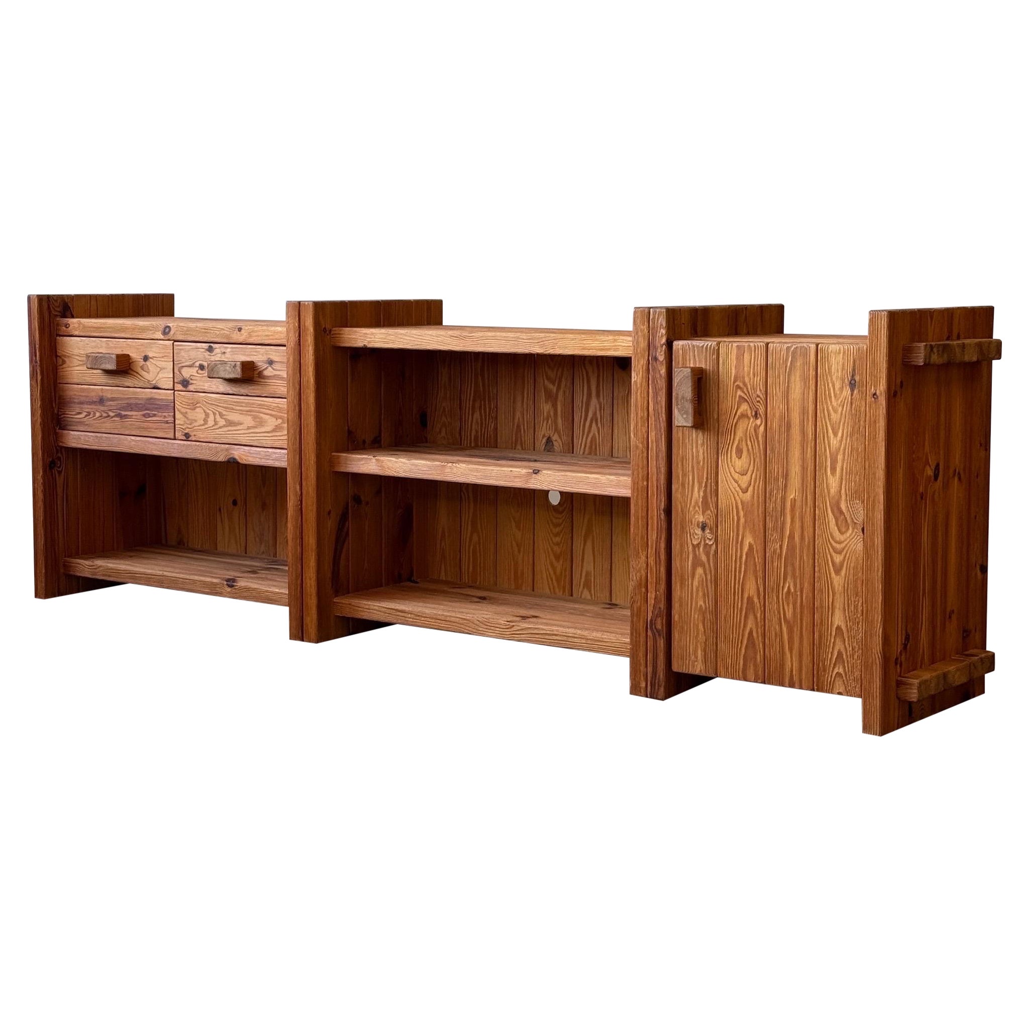 Christian IV Danish Pine Modular System by Hans Frydendal For Sale at ...