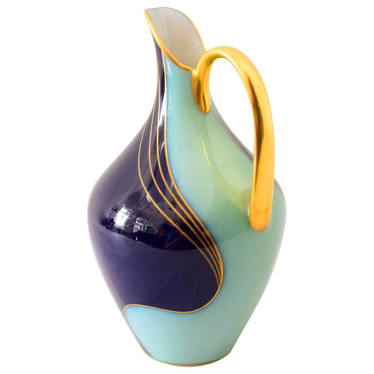 Very Beautiful Porcelain Pitcher by Hutschenreuther at 1stDibs