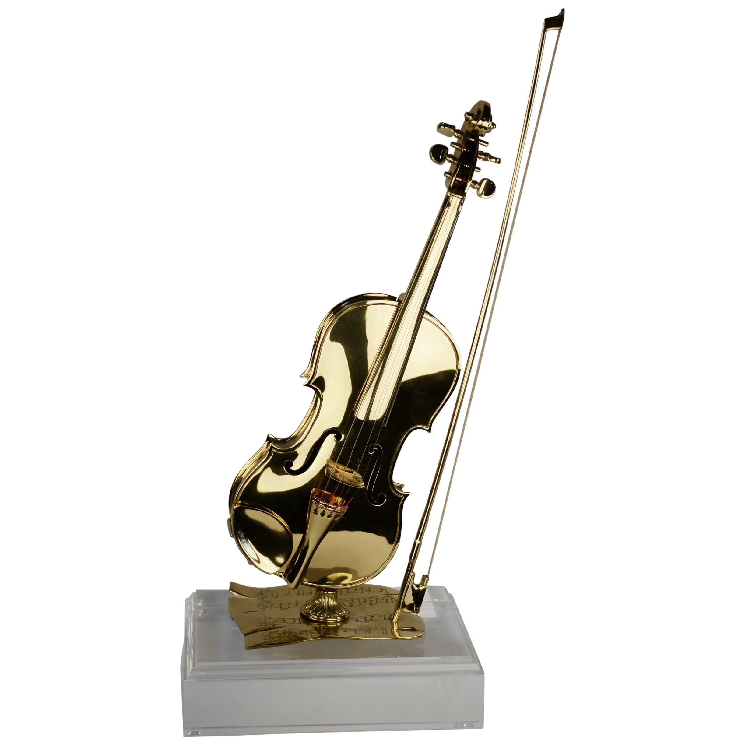 Yves Lohé Vivaldi Violin Sculpture at 1stDibs