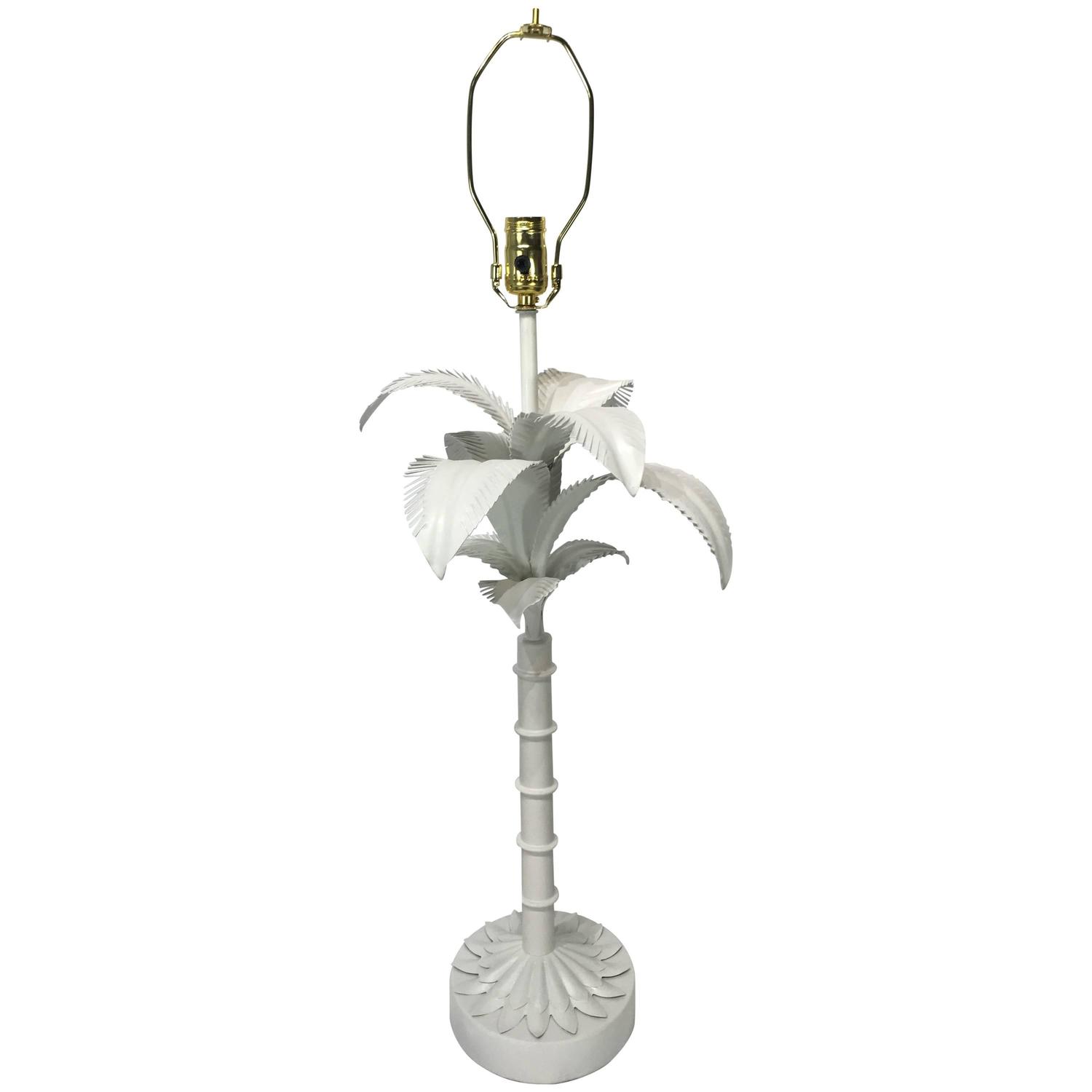 Palm Tree Table Lamp For Sale at 1stdibs