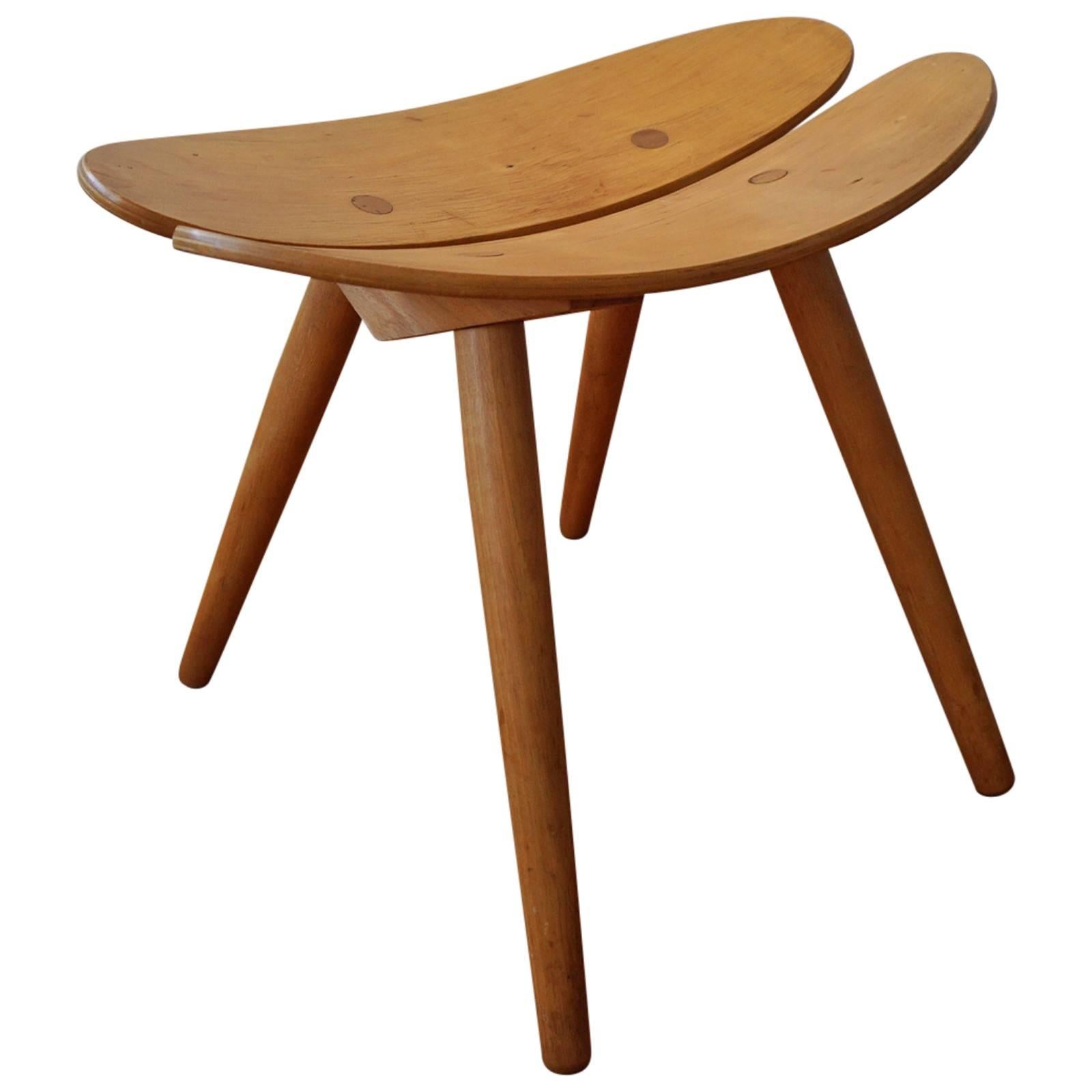 Modernist Japanese Stool at 1stDibs