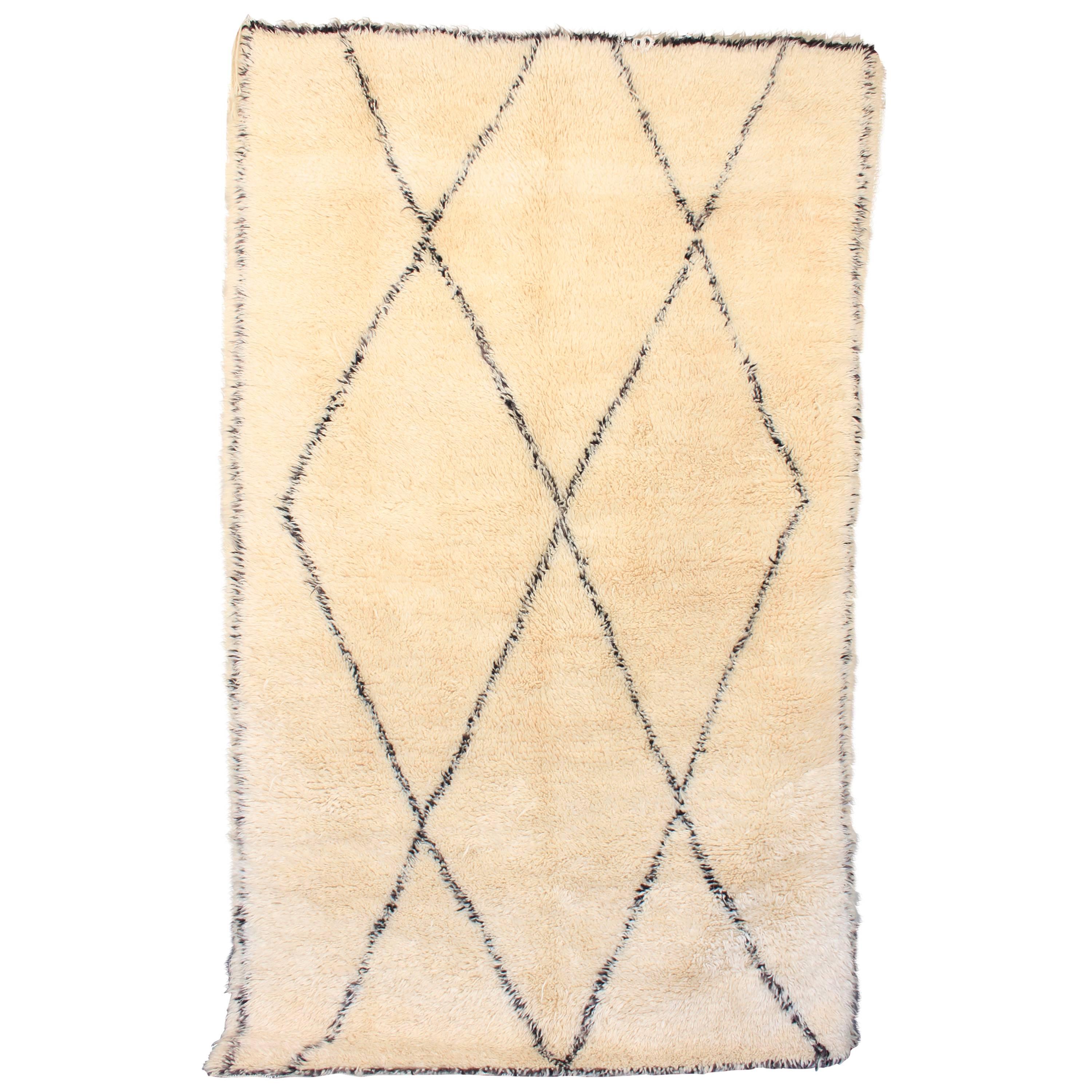 Large Ben Ourain Area Rug For Sale at 1stDibs