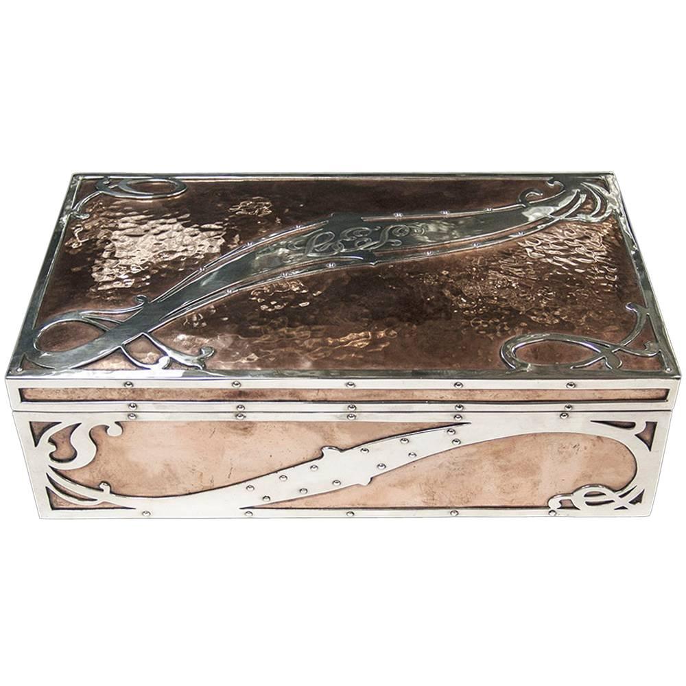 Starr Aesthetic / Arts&Crafts Sterling Silver and Copper Mixed Metal ...