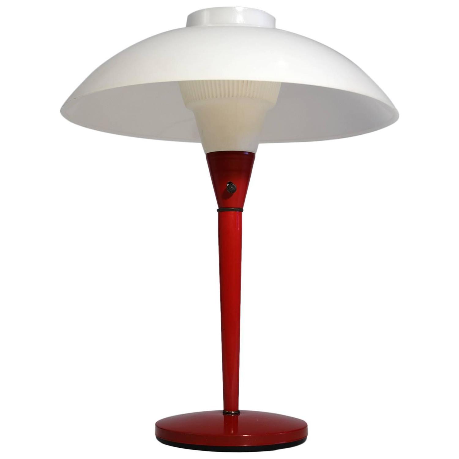 Gerald Thurston for Lightolier Desk/Table Lamp For Sale at 1stdibs