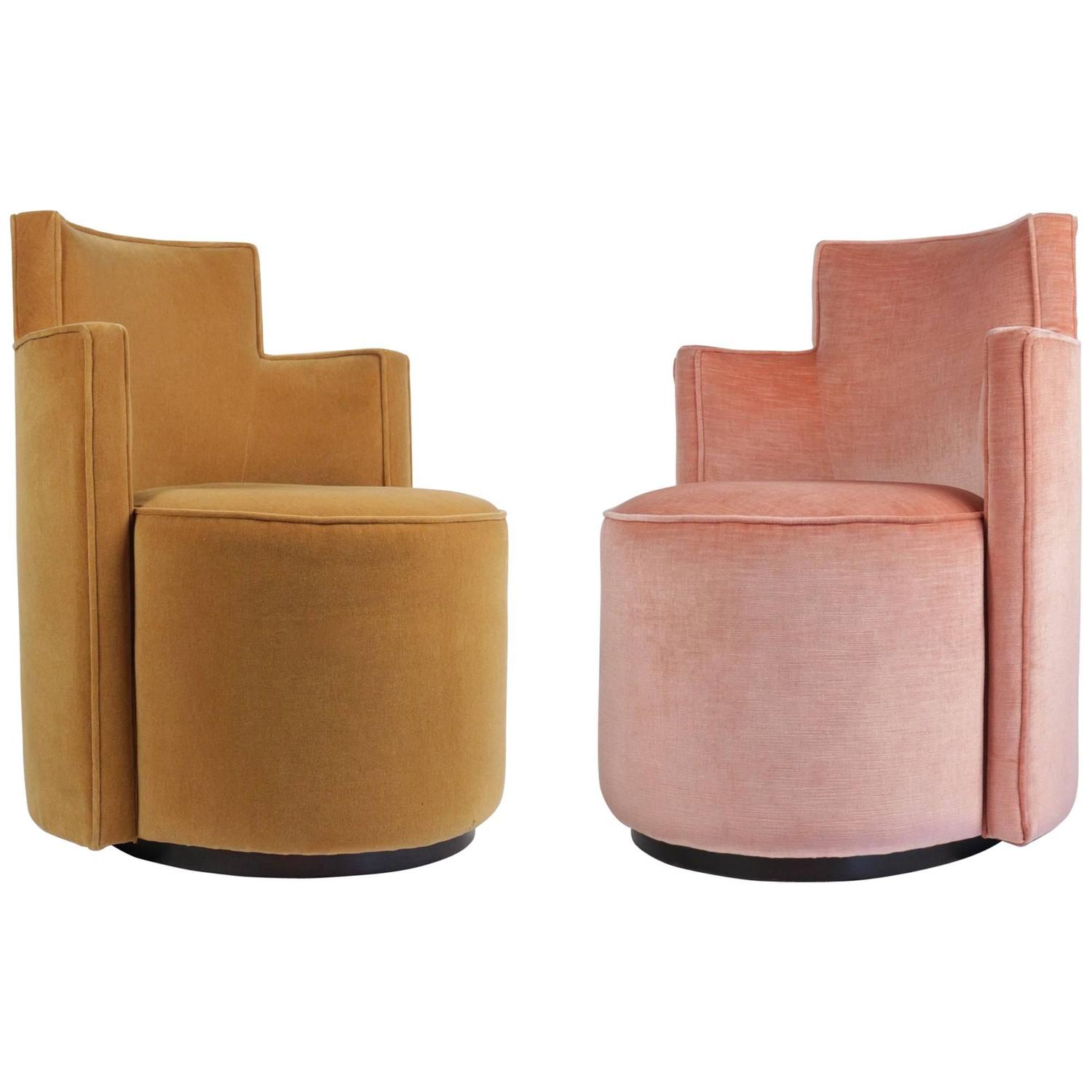 Andrée Putman Armchairs for Wasserturm Hotel, 1990 at 1stdibs
